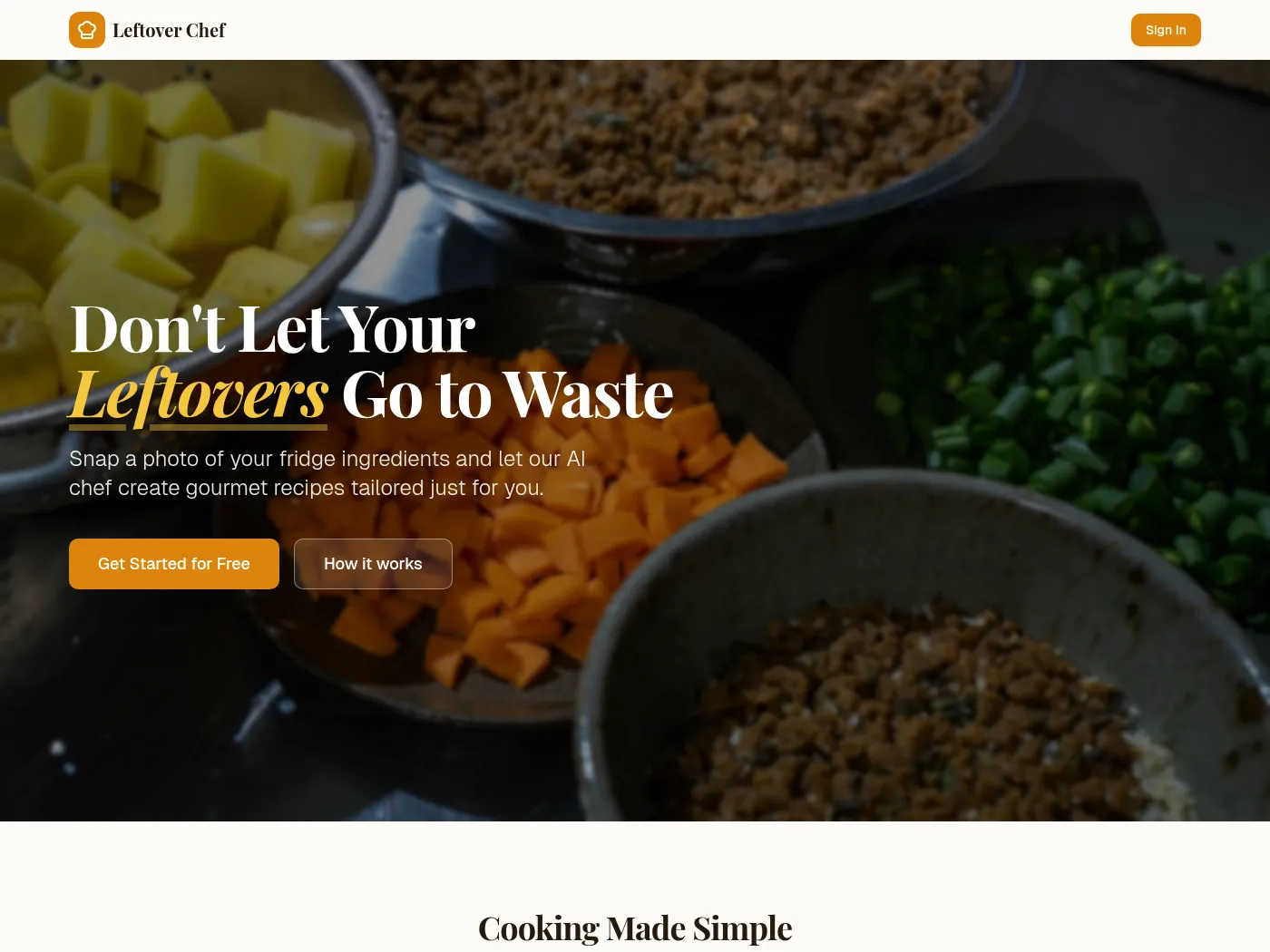 Leftover Chef
