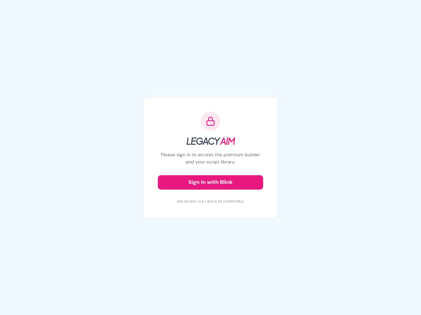 Legacy Aim