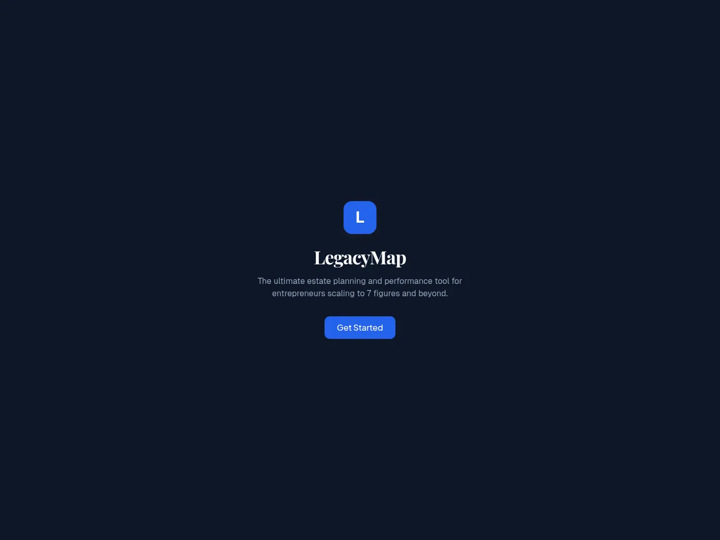 LegacyMap Estate Planner
