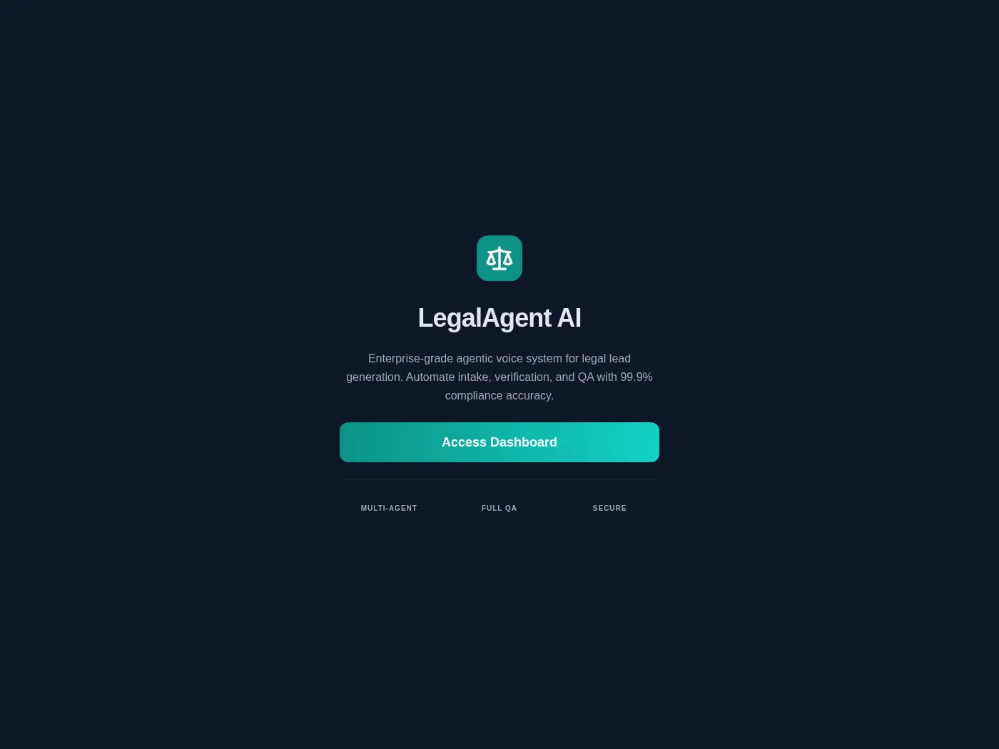 Legal Lead Agentic AI