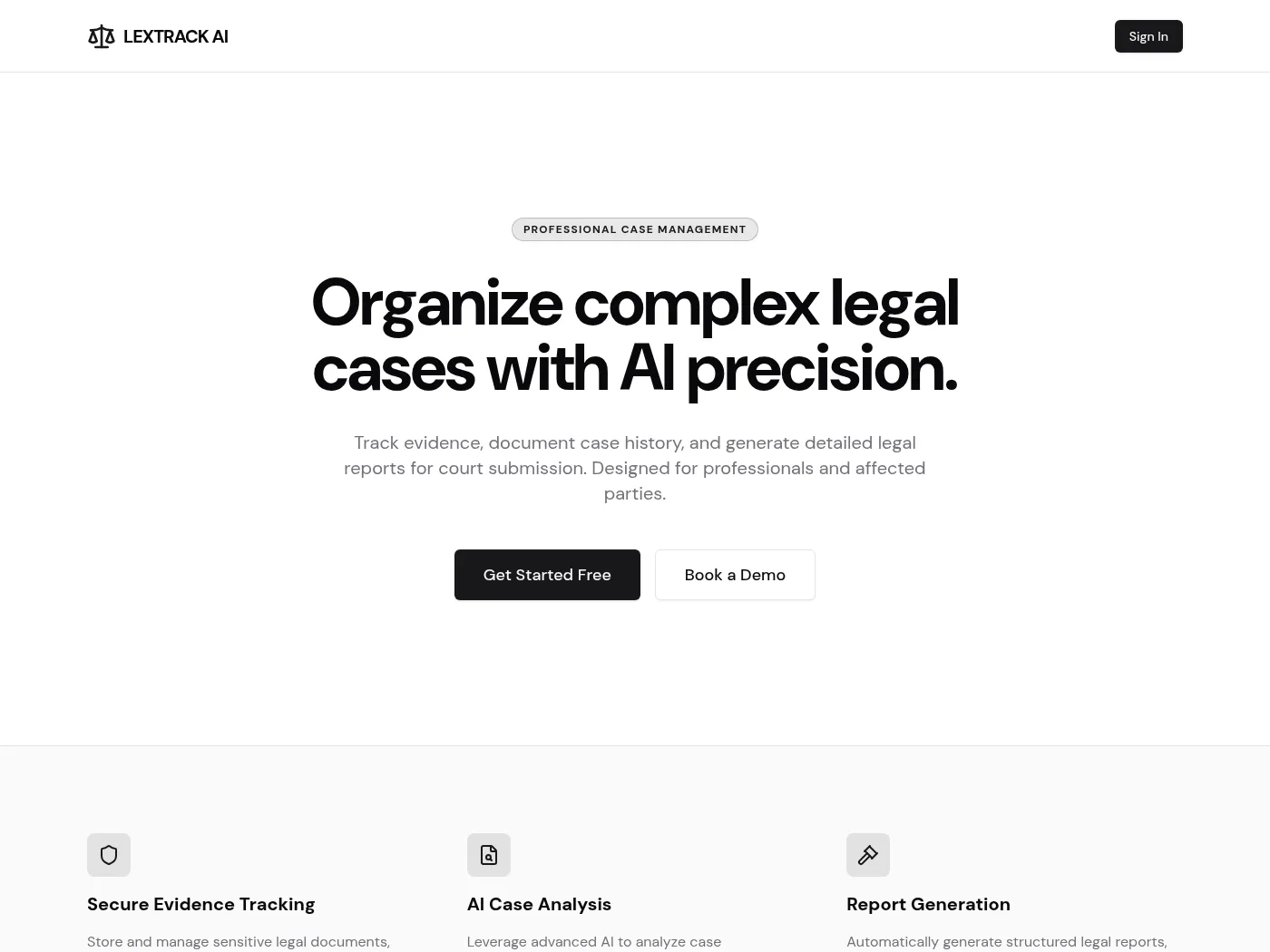 Legal Damage Case Platform