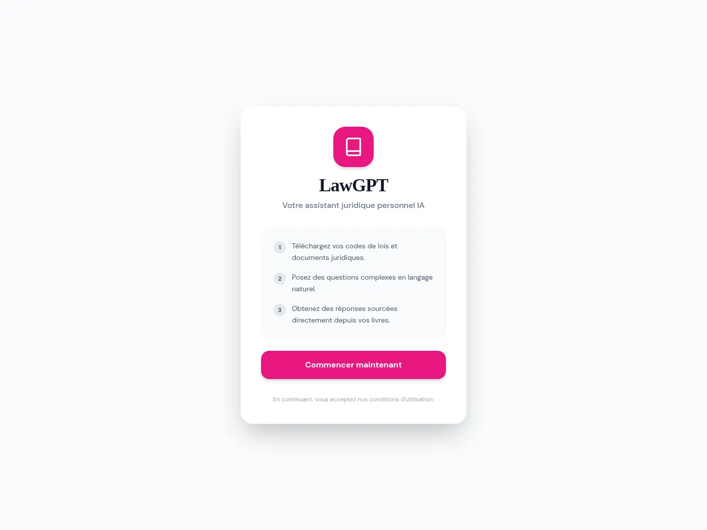 LawGPT Assistant