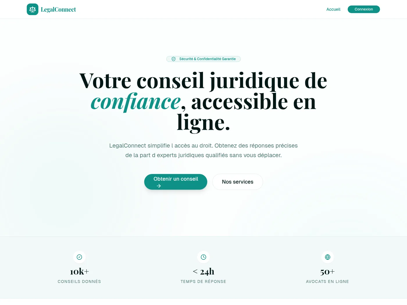 LegalConnect Portal