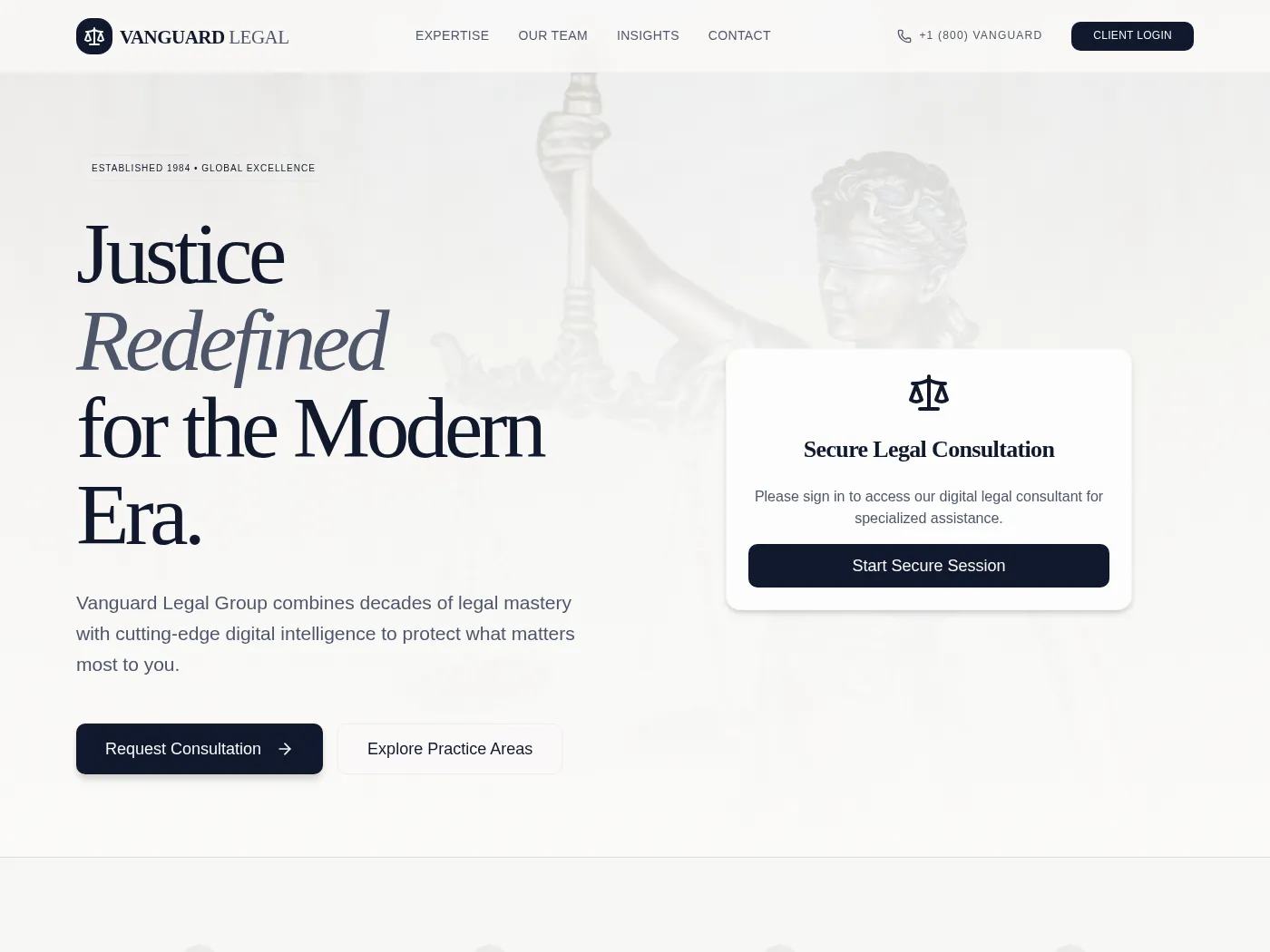 Legal Firm Web Presence