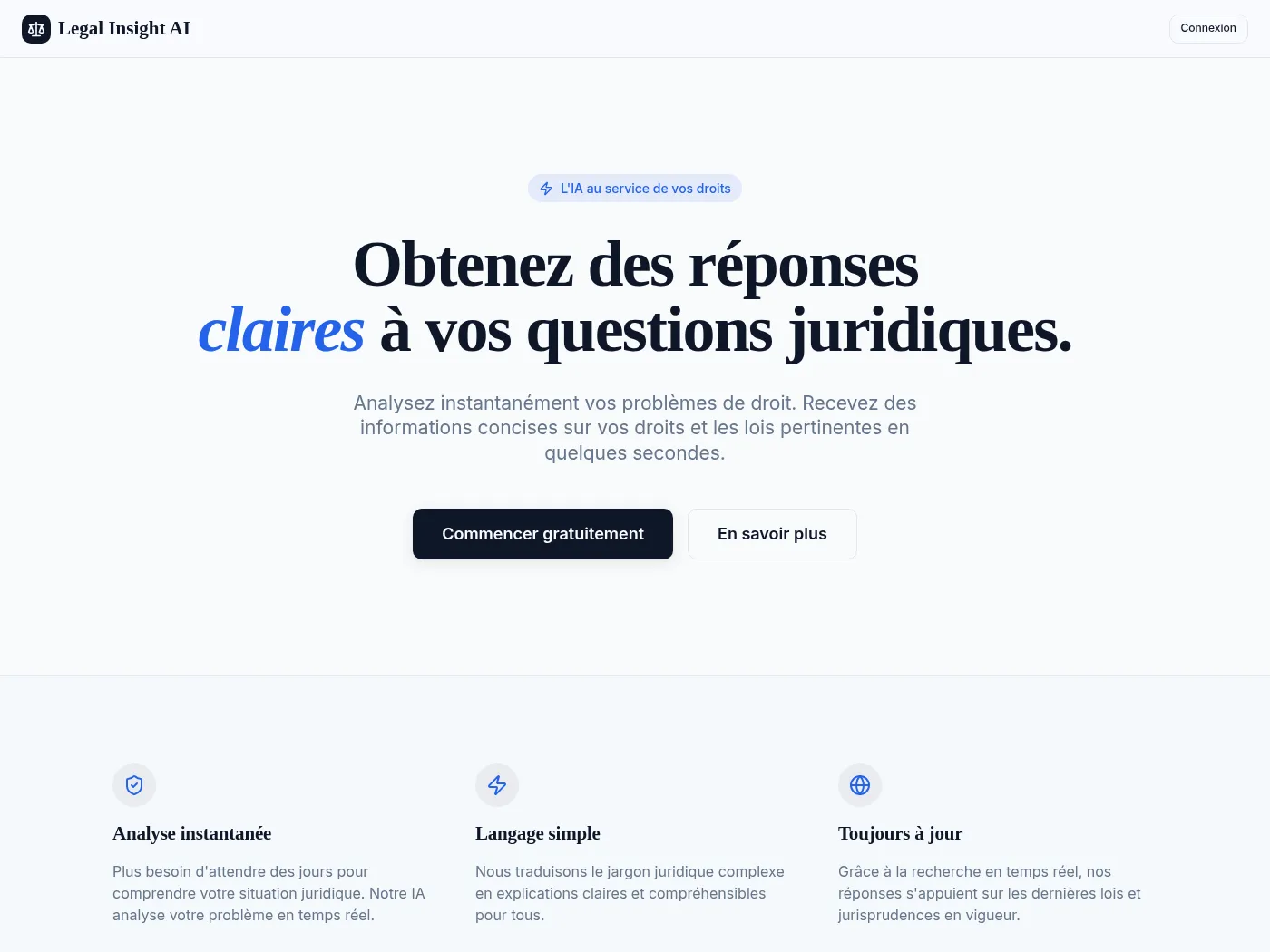 Legal Insight AI