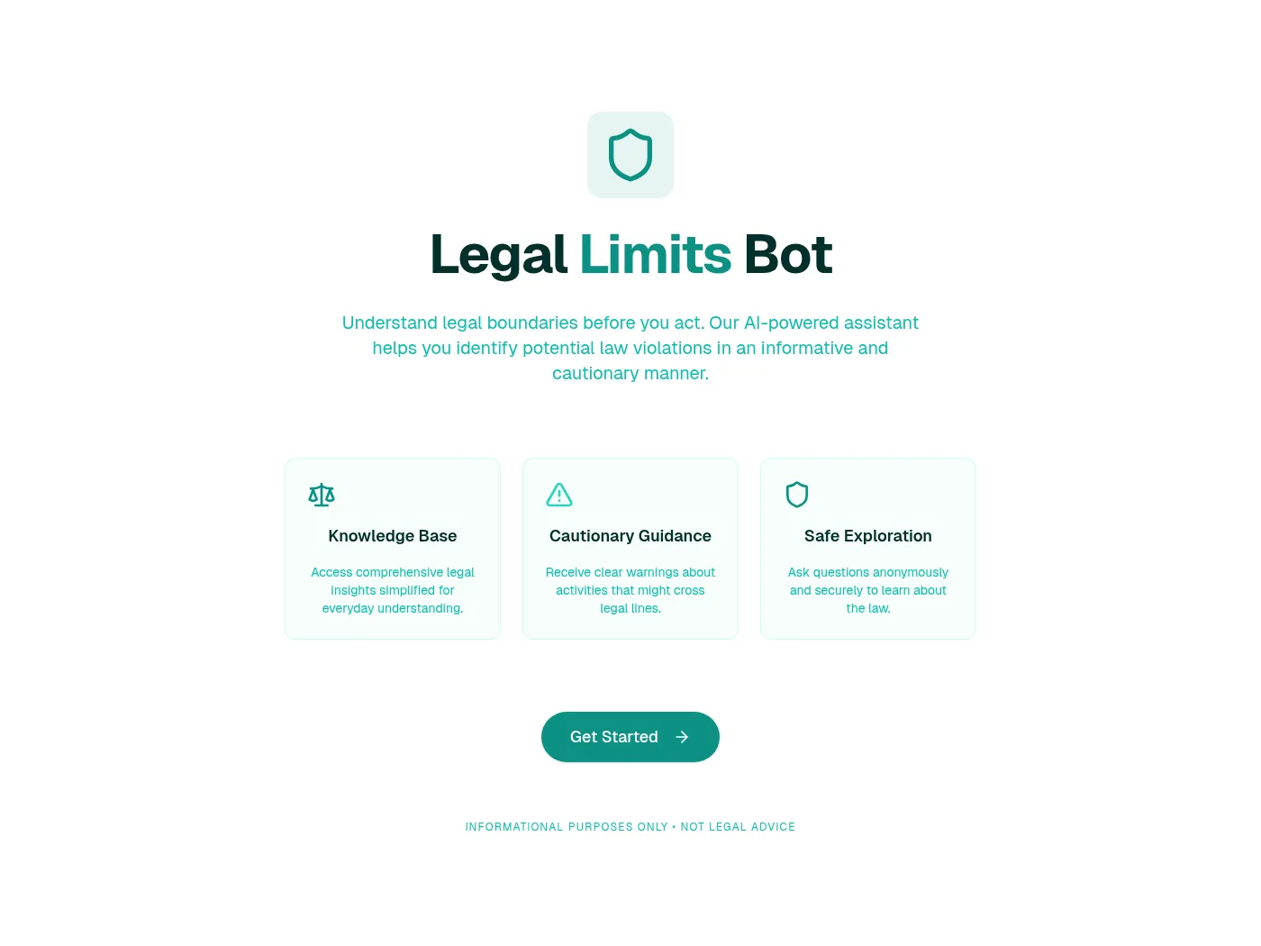 Legal Limits Bot