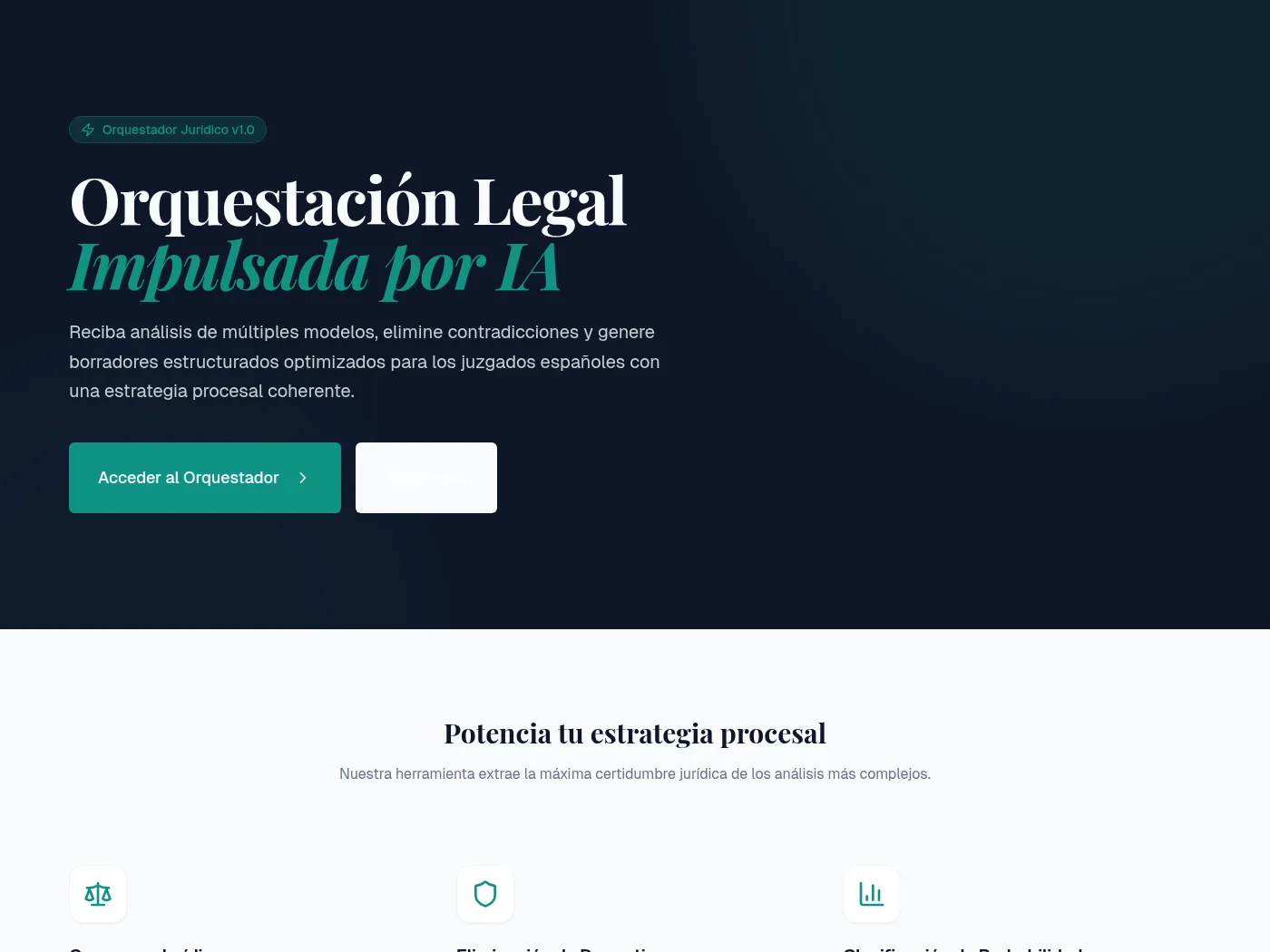 Legal Orchestrator AI