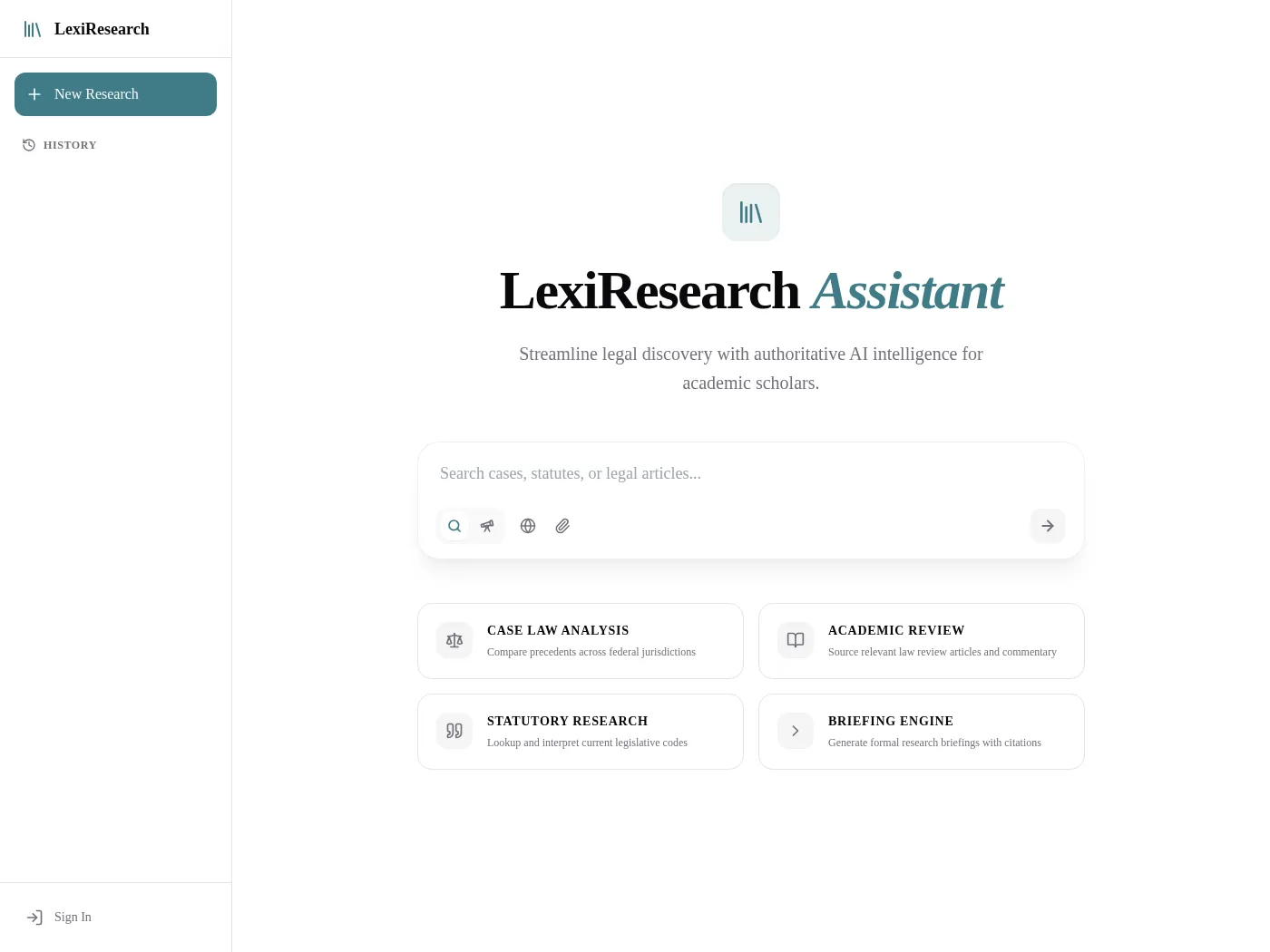 LexiResearch Assistant