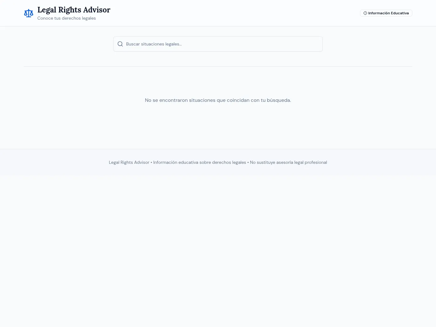 Legal Rights Advisor
