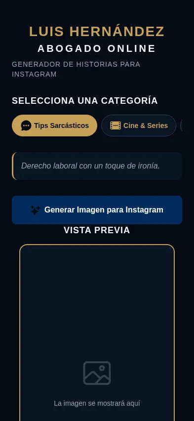 Legal Storybanner App