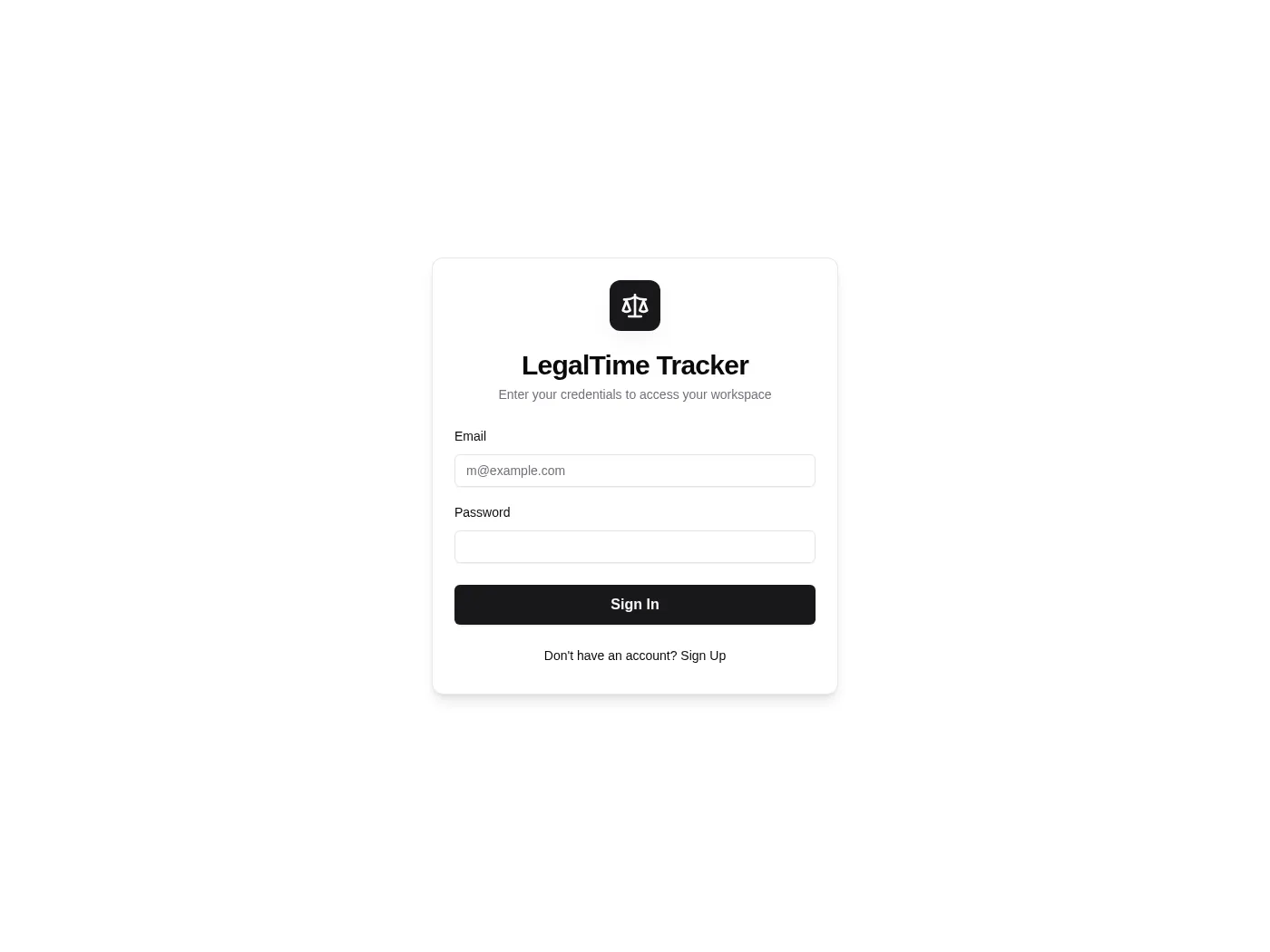 LegalTime Tracker Pro