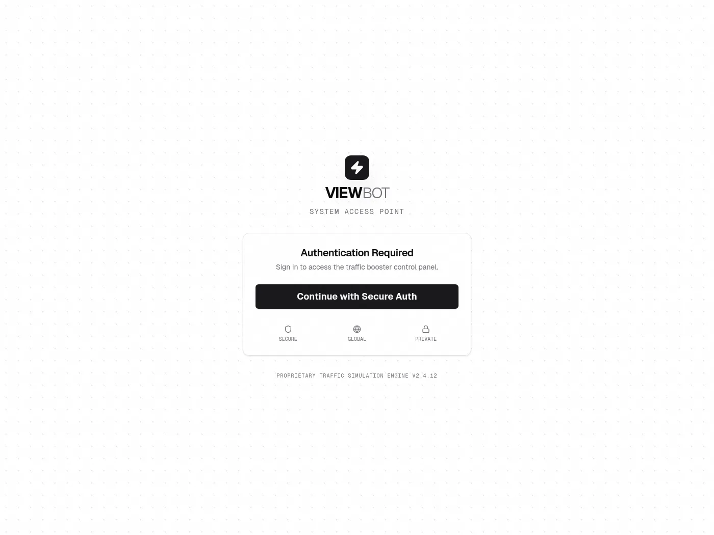 ViewBot Traffic Booster