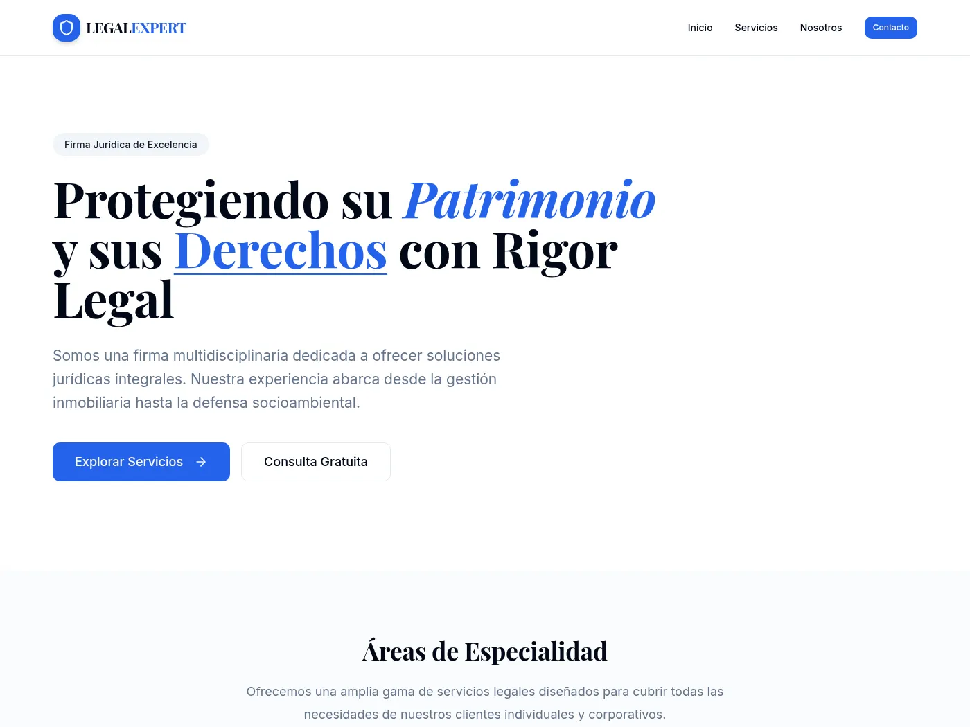 Legal Expert Web Hub