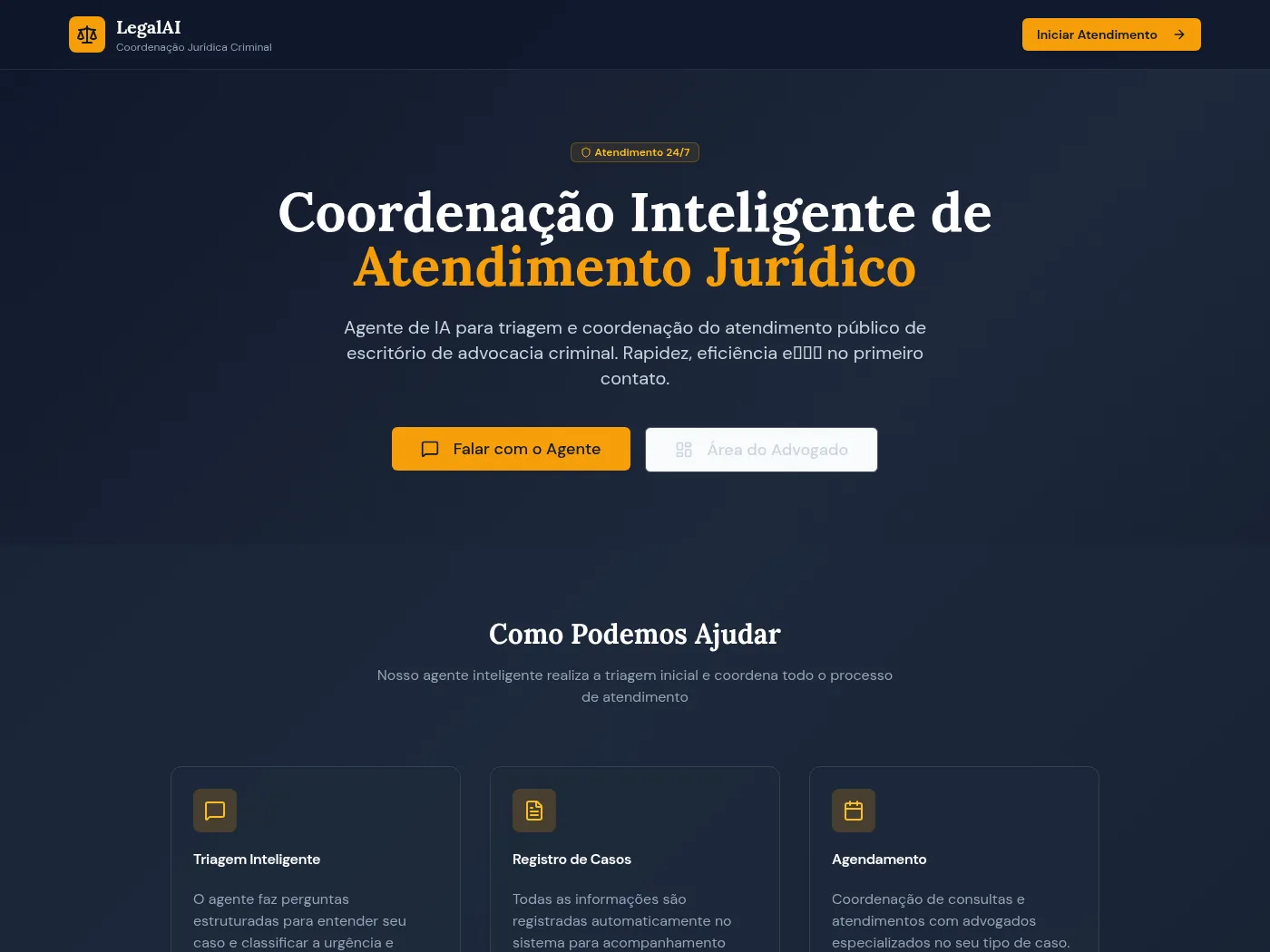 LegalAI Coordinator