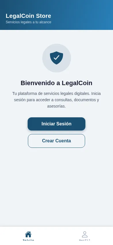 LegalCoin Store App