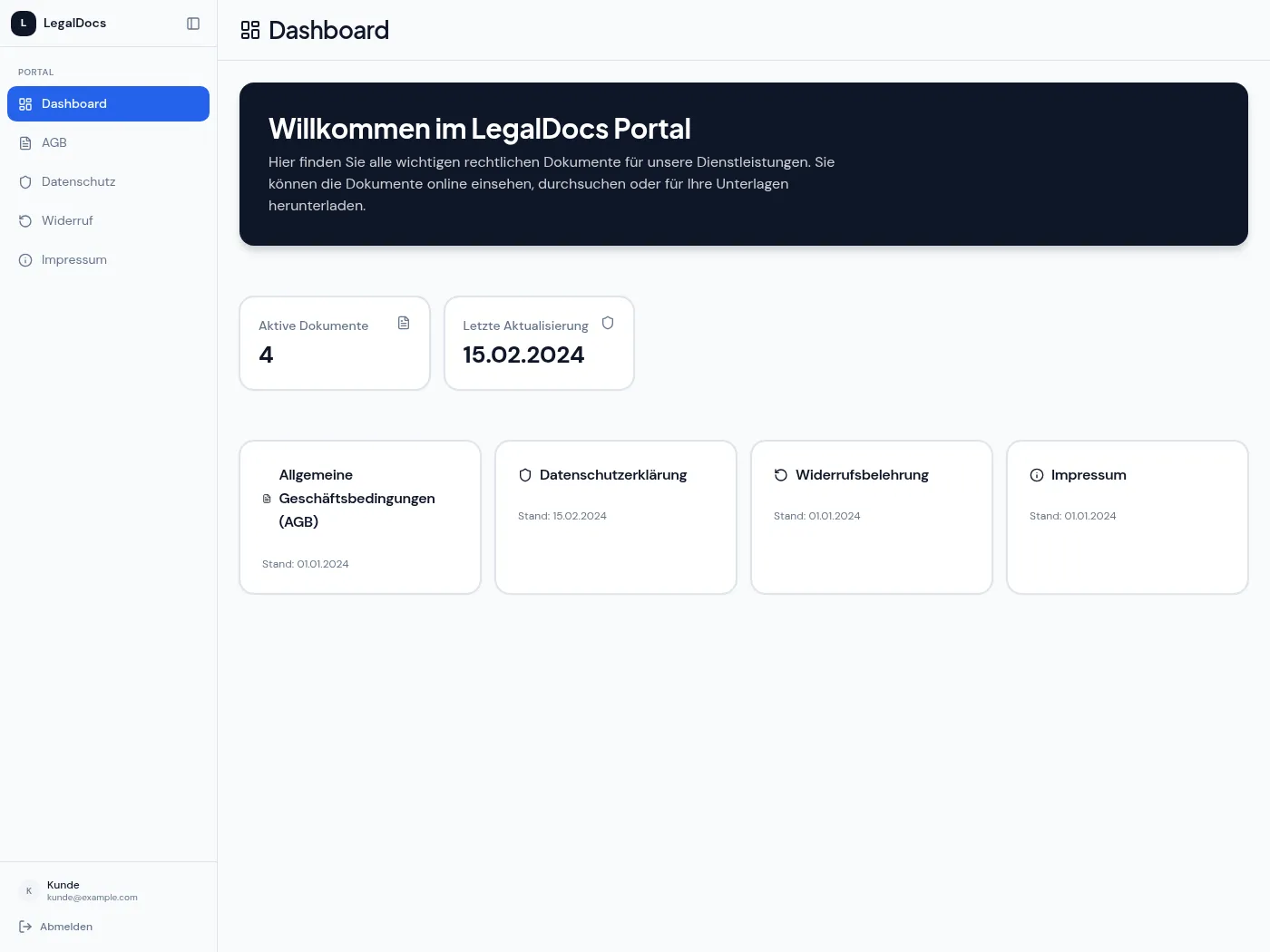 LegalDocs Portal