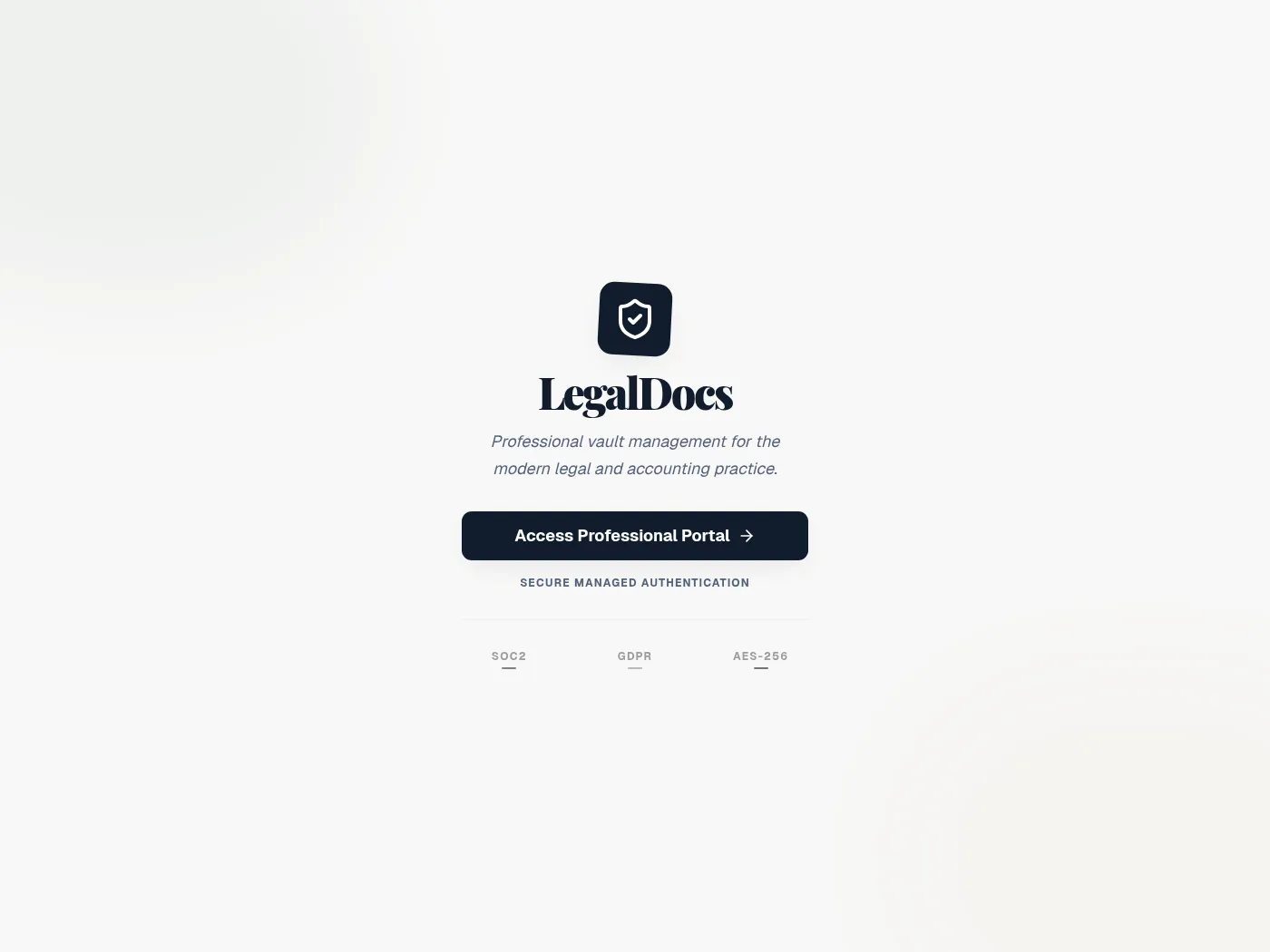 LegalDocs SaaS