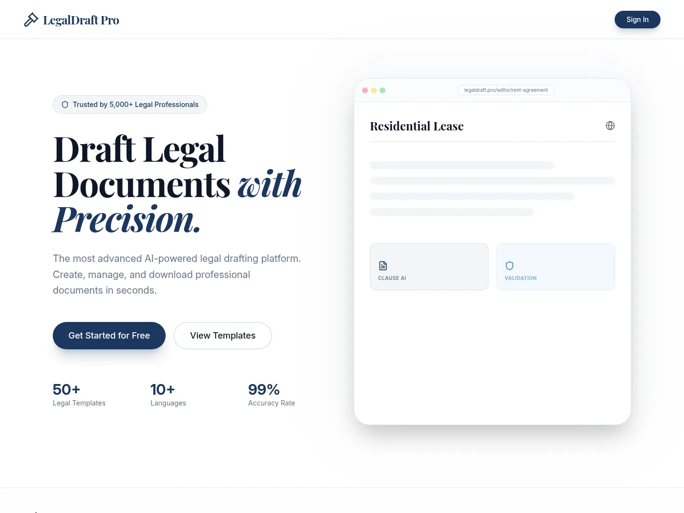 LegalDraft Pro