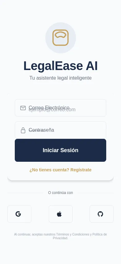 LegalEase AI App