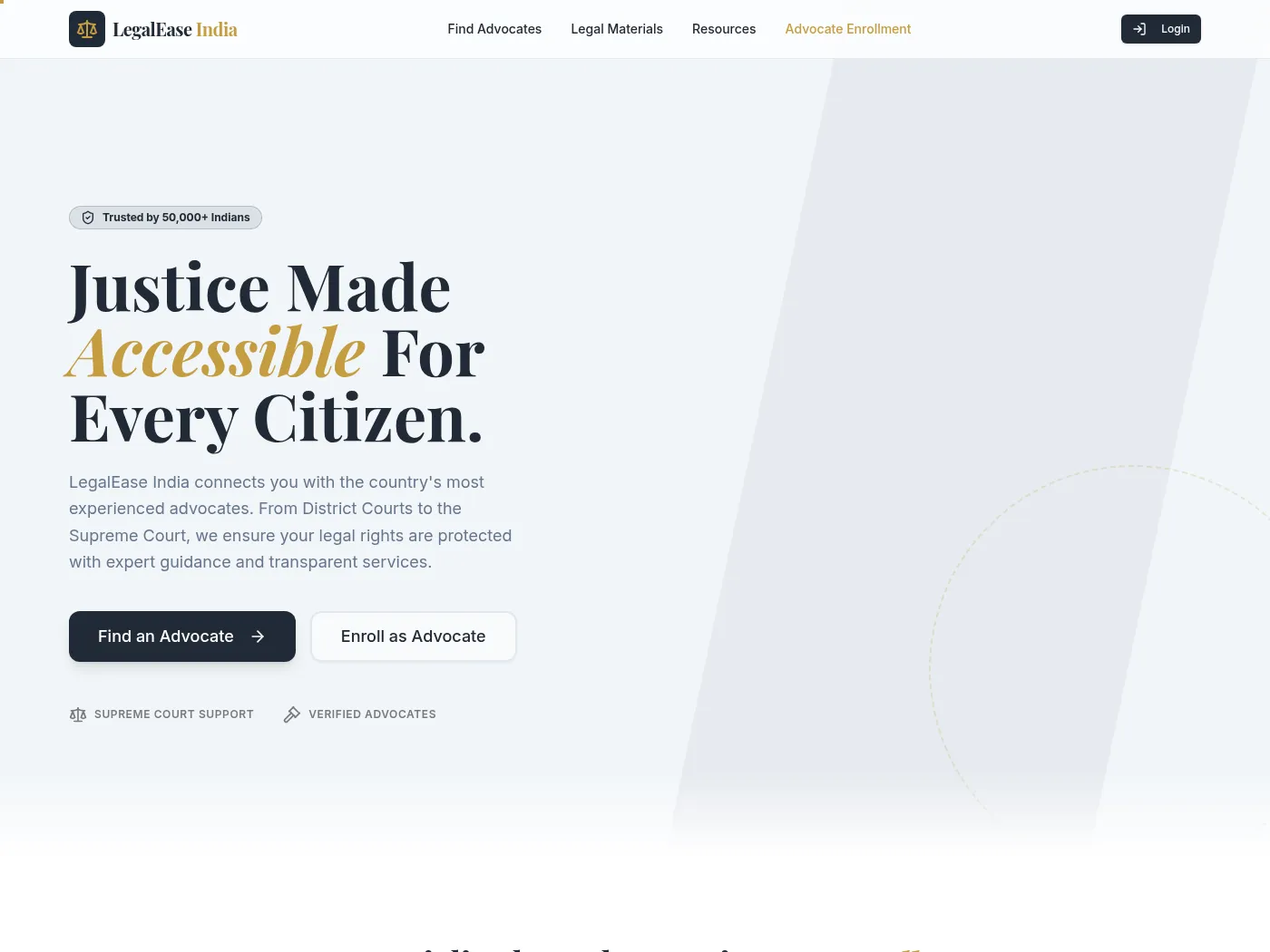 LegalEase India Platform