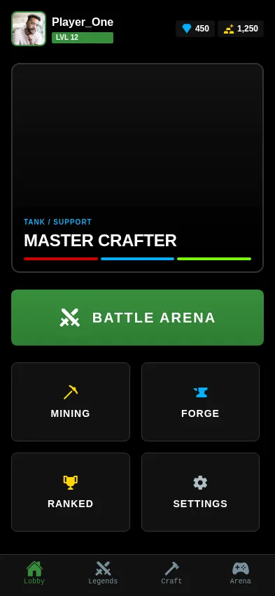 LegendCraft Arena
