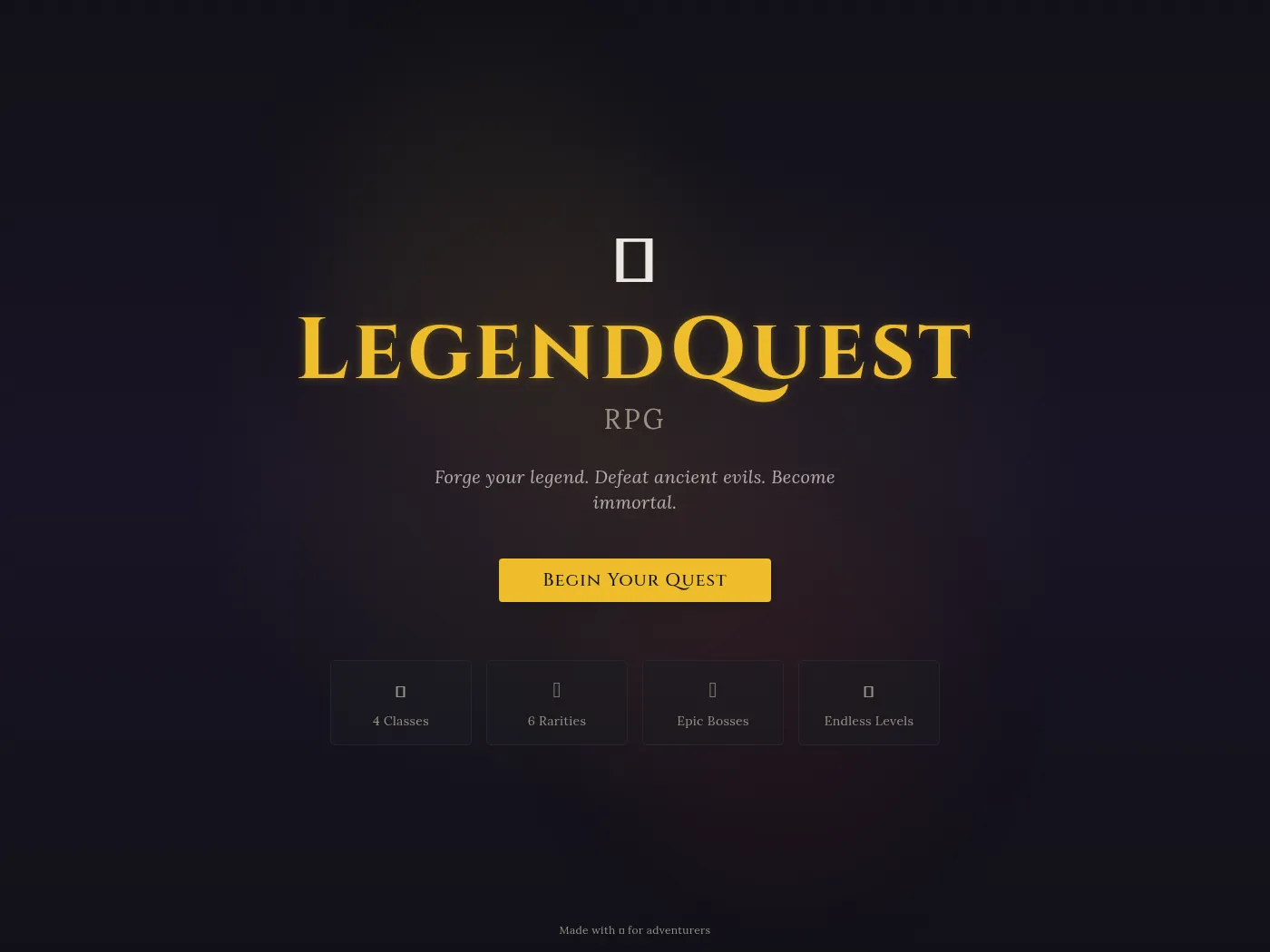 LegendQuest RPG