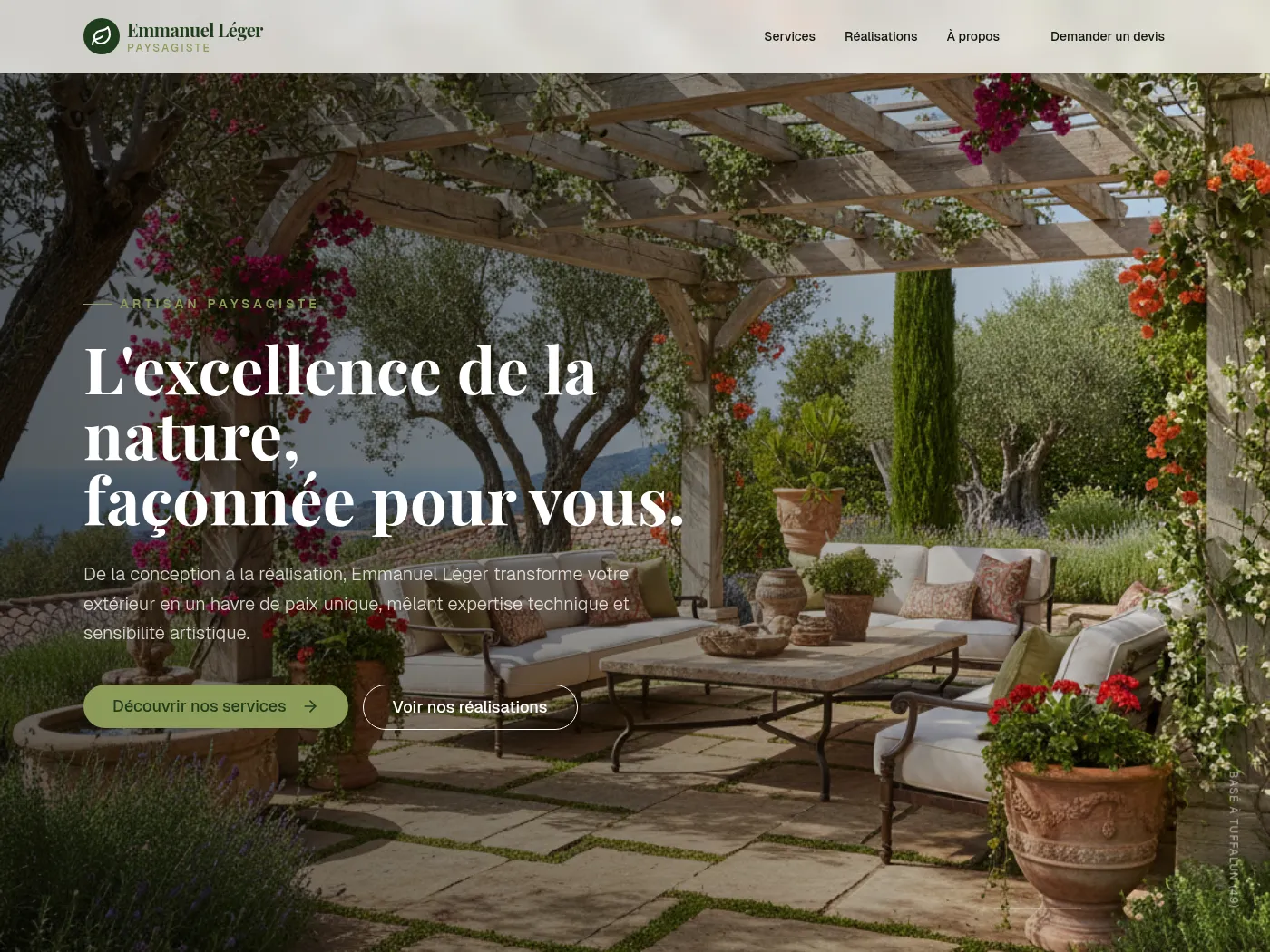 Emmanuel Léger Paysagiste Site