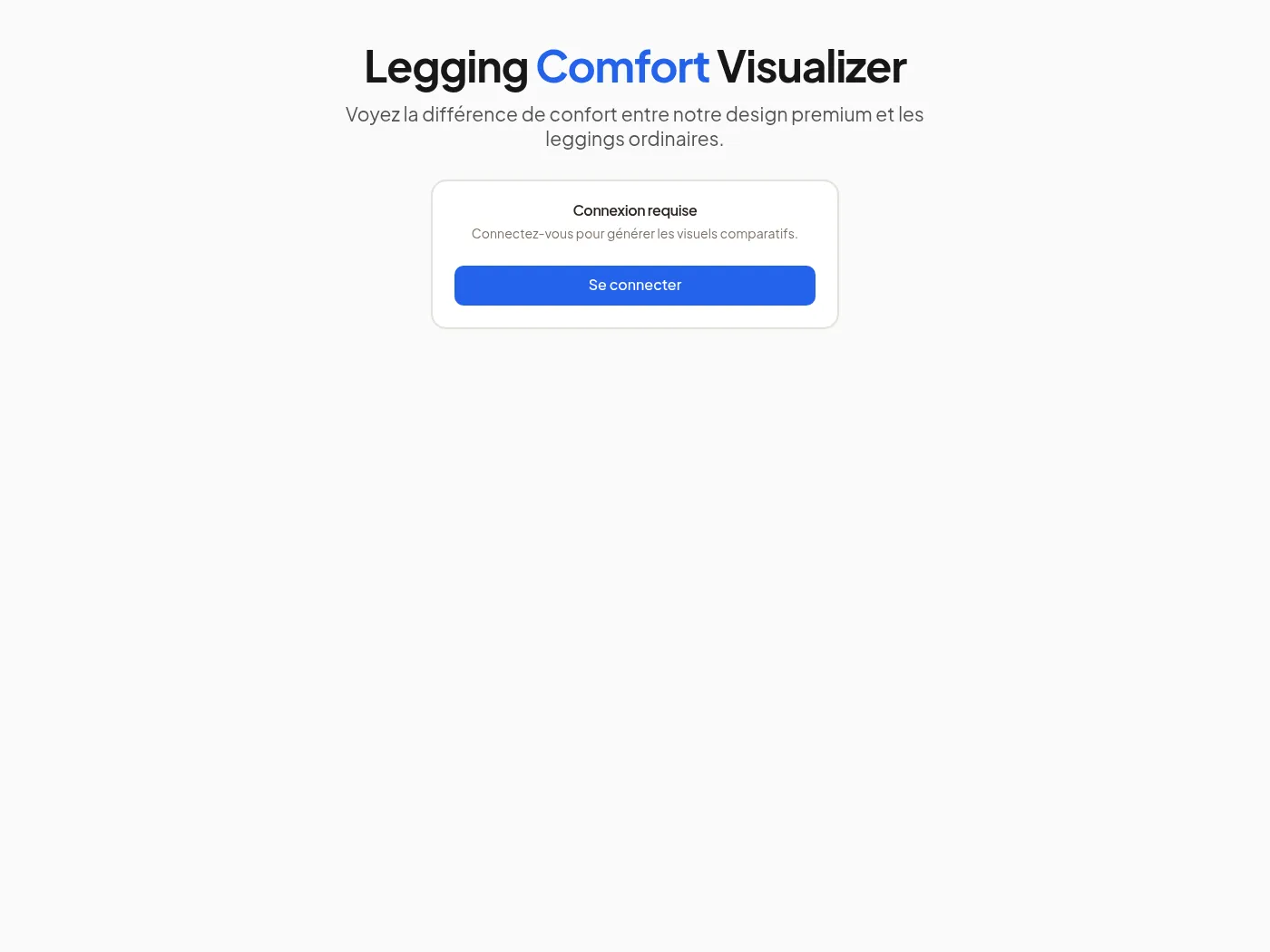 Legging Comparison Visualizer
