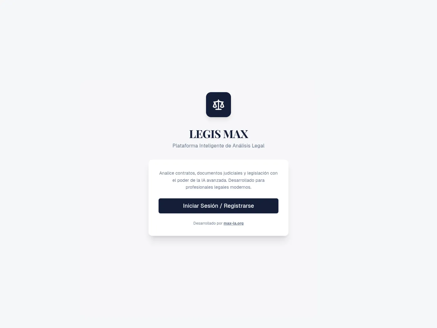 LEGIS MAX Analyzer