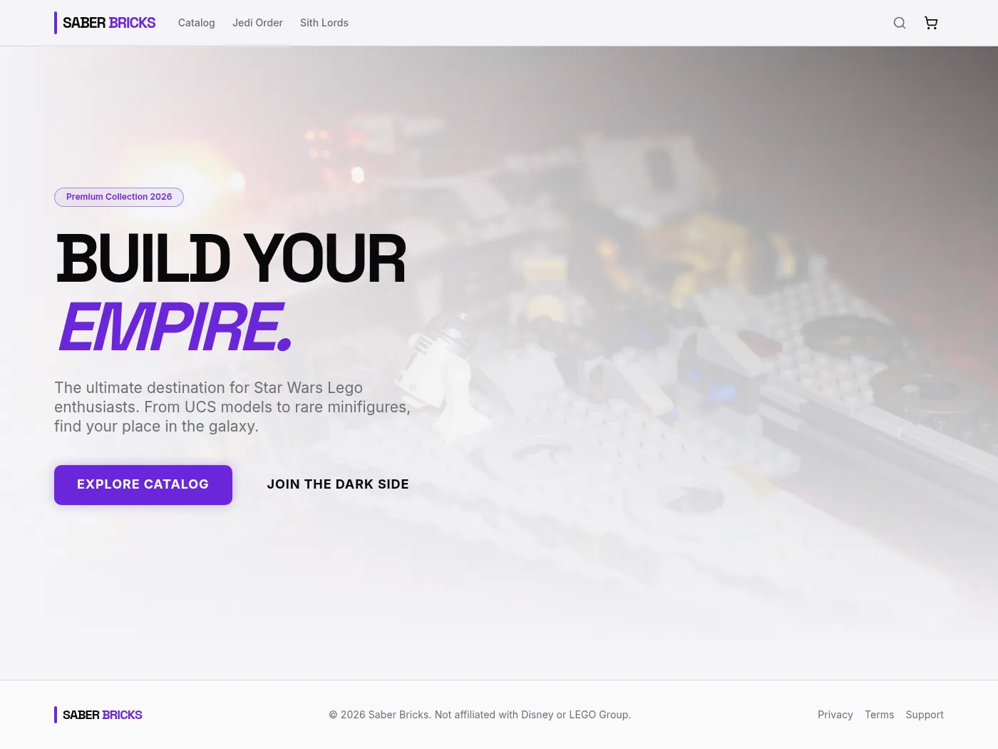 Custom Lego Starwars Shop