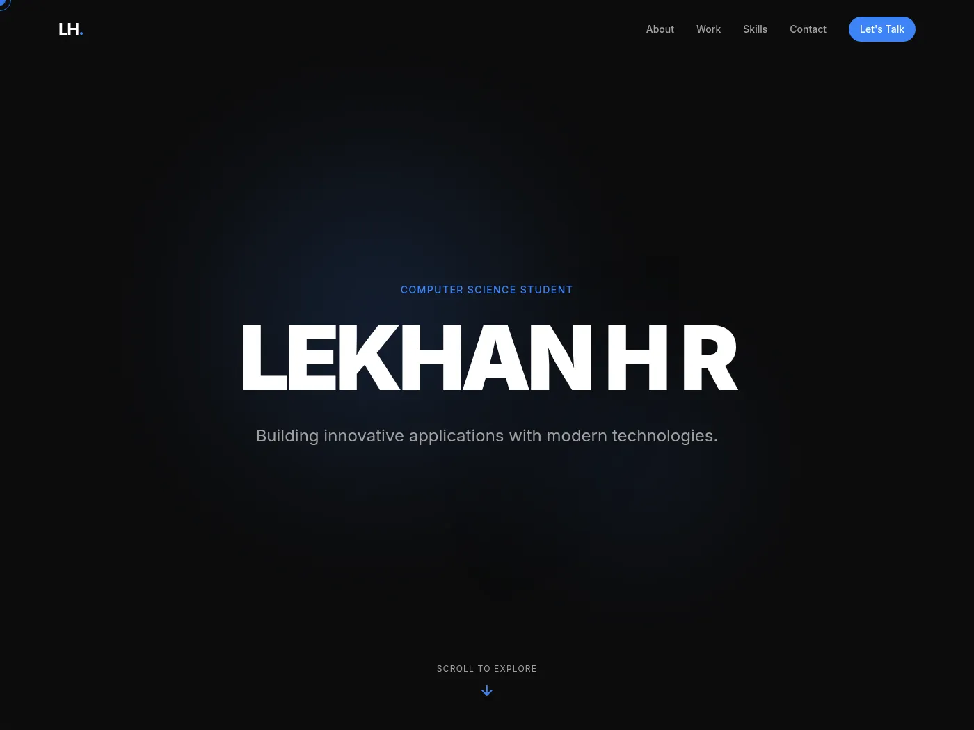Lekhan Minimal Portfolio
