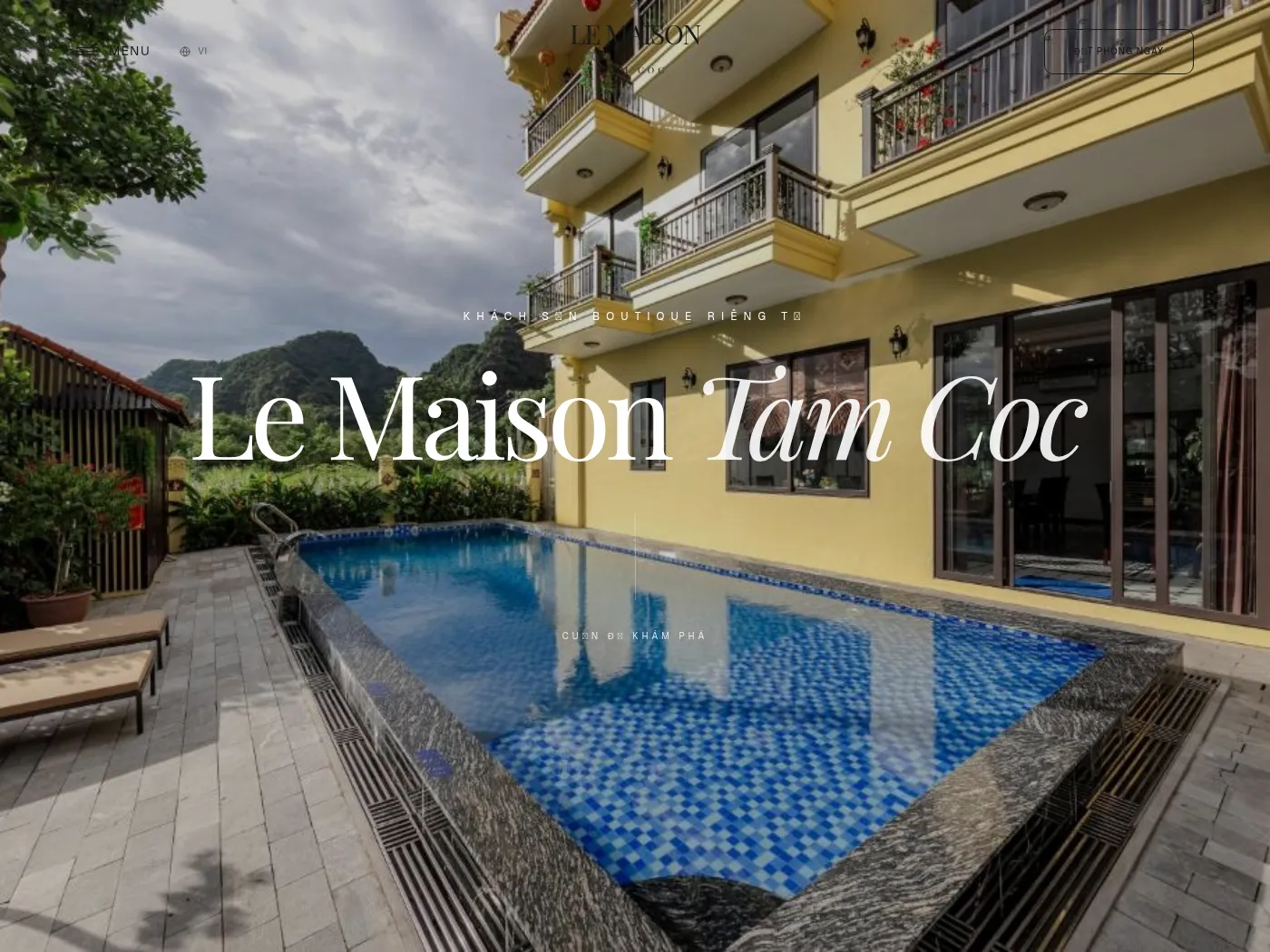 Le Maison Tam Coc Site