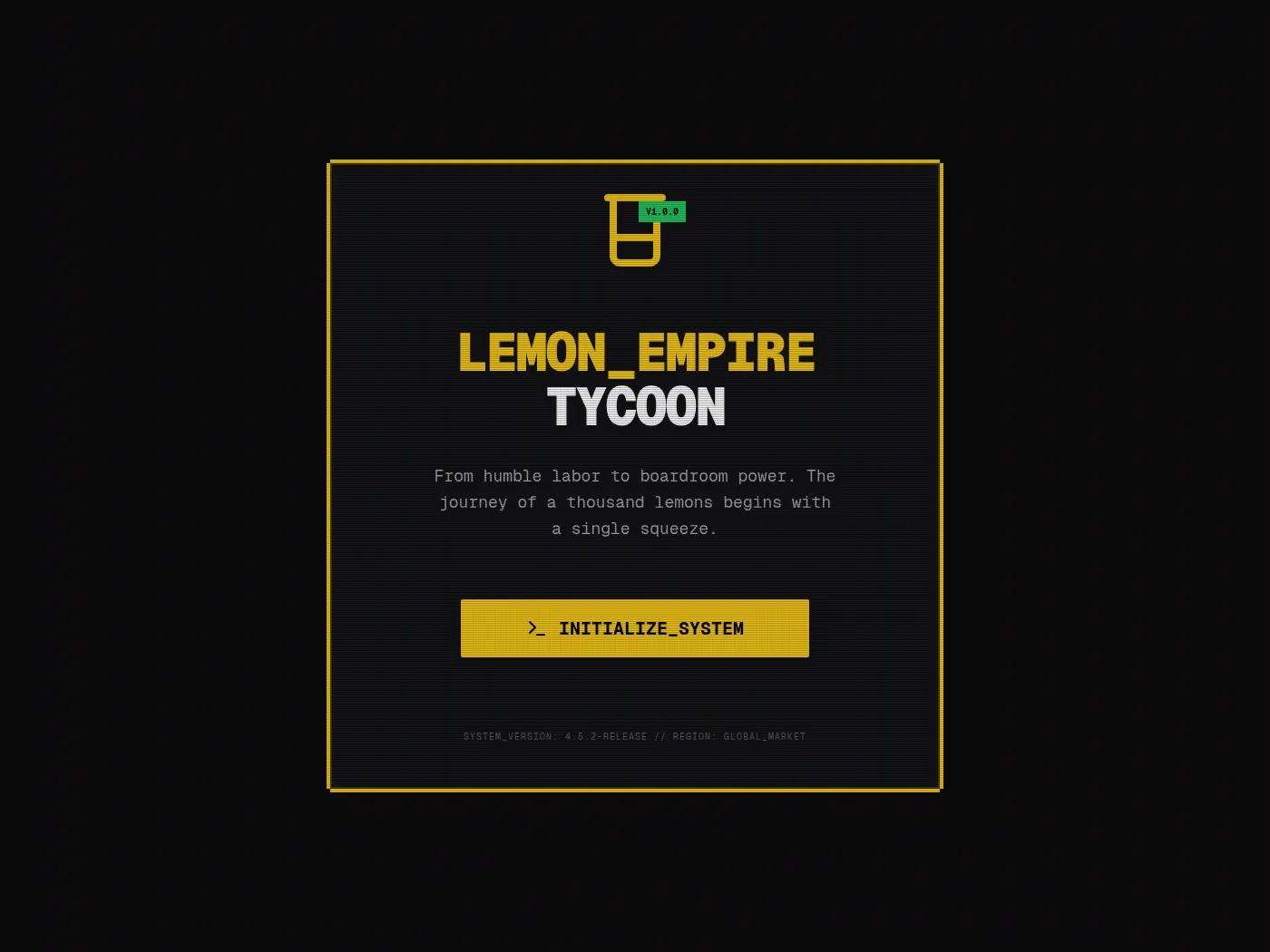 Lemon Empire Tycoon