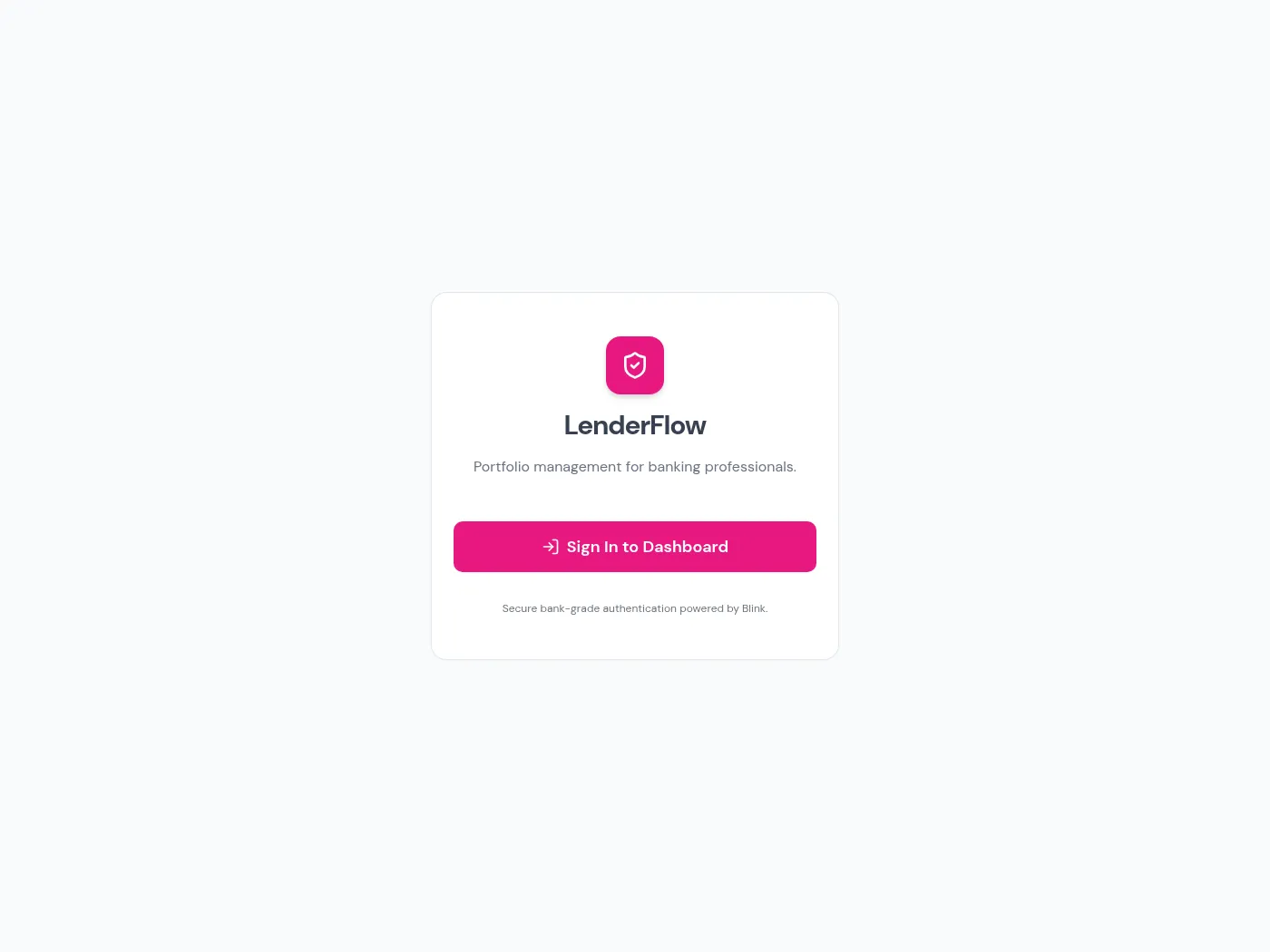 Lender Client Tracker