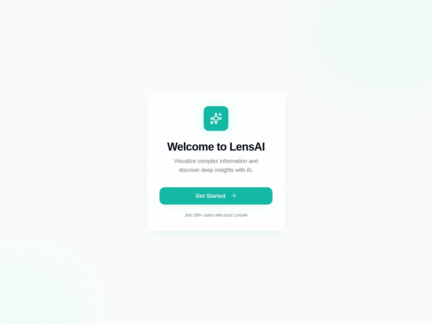 LensAI Dashboard