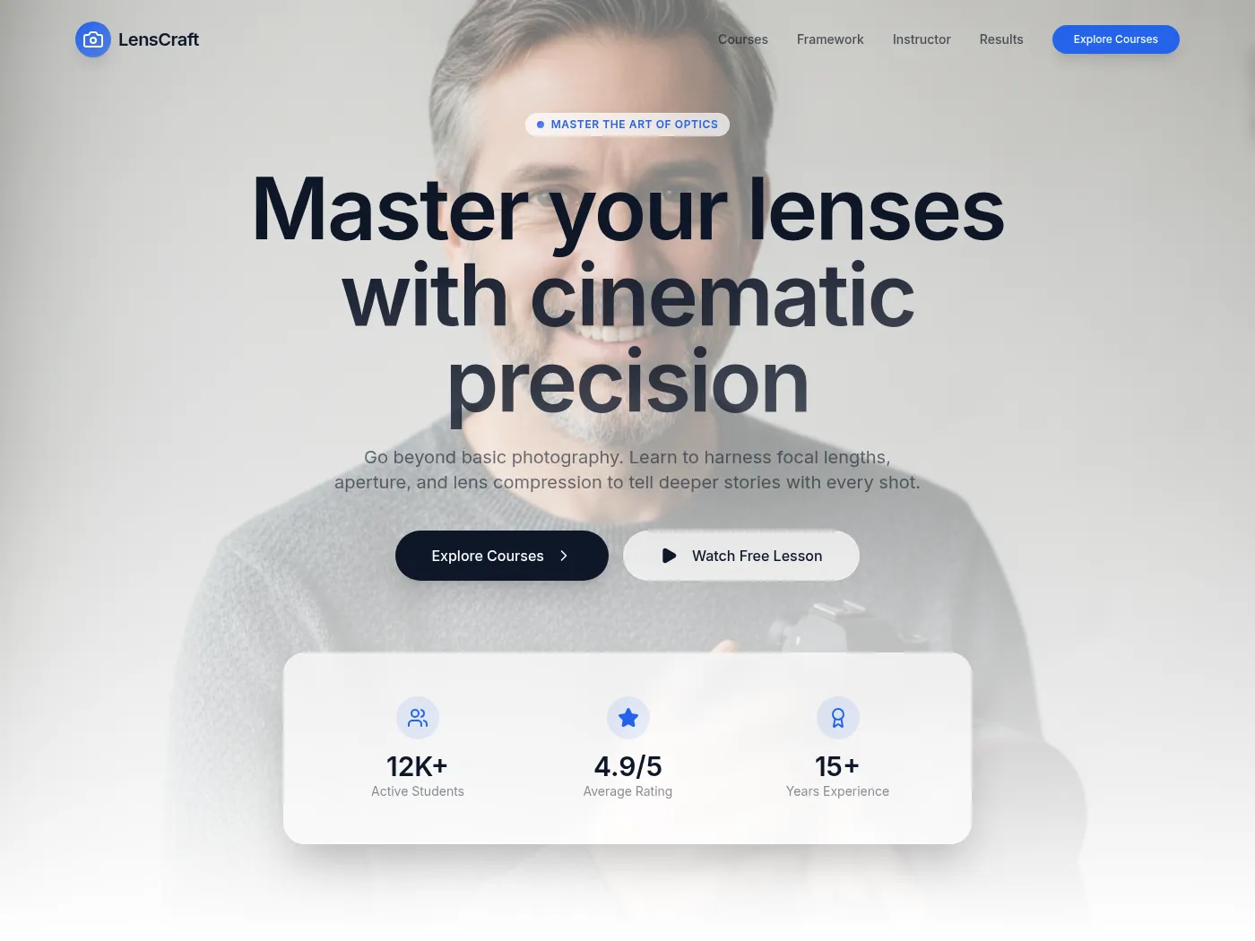 LensCraft Web Showcase
