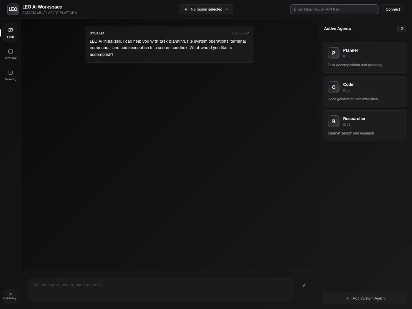 LEO AI Workspace