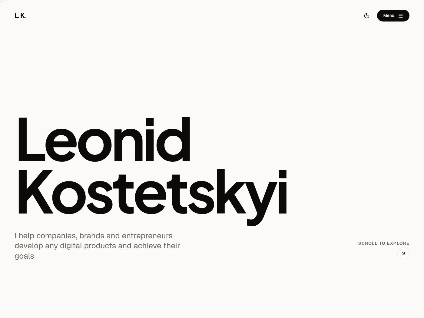 Leonid Portfolio Clone