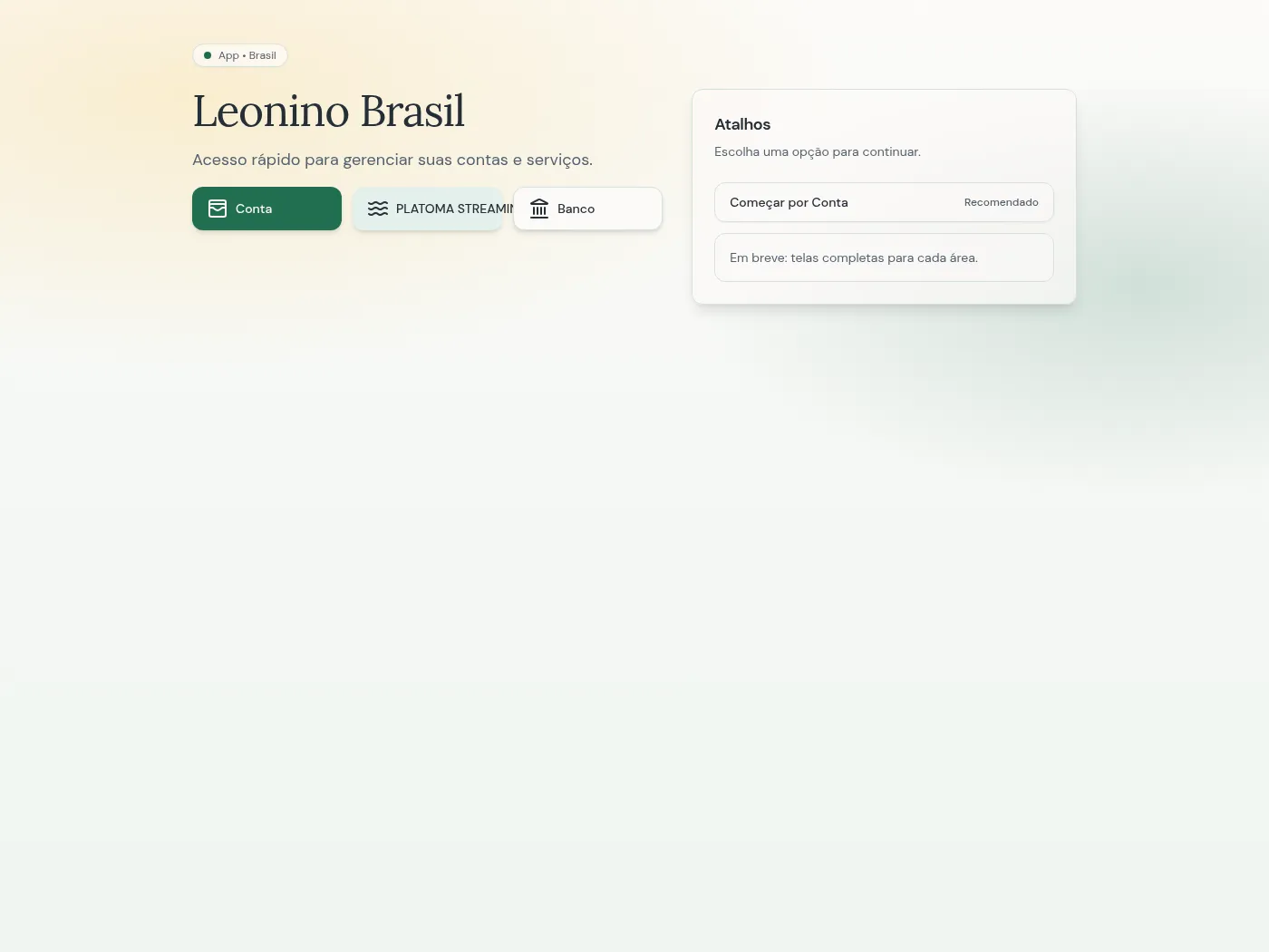 Leonino Brasil App