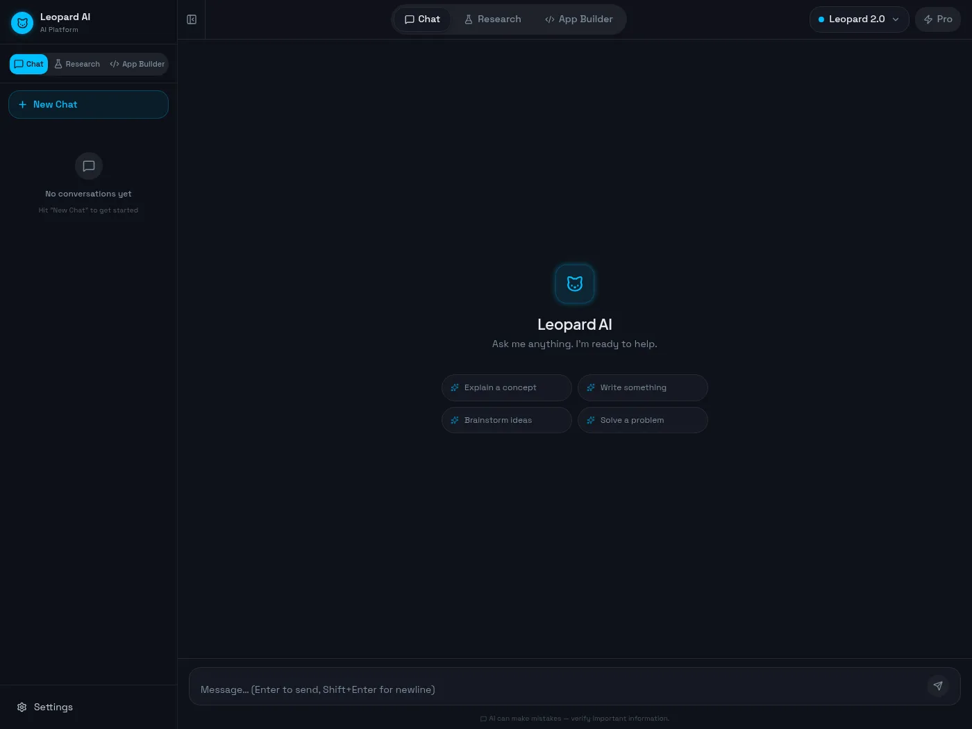 Leopard AI Platform