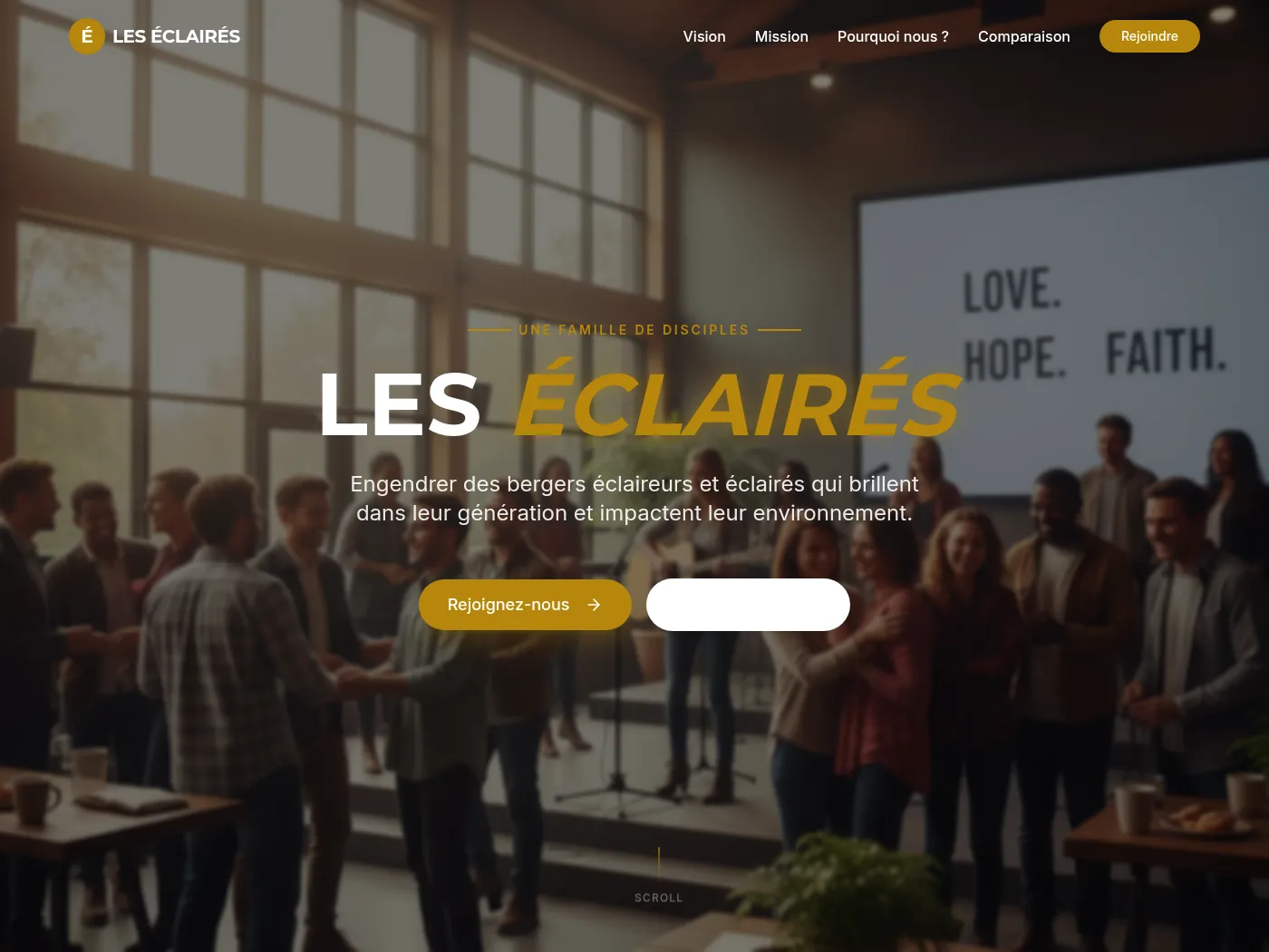 Les Éclairés Site
