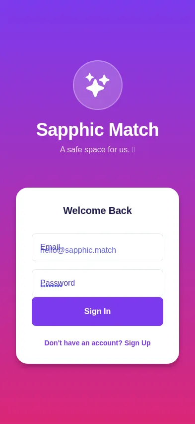 Sapphic Match