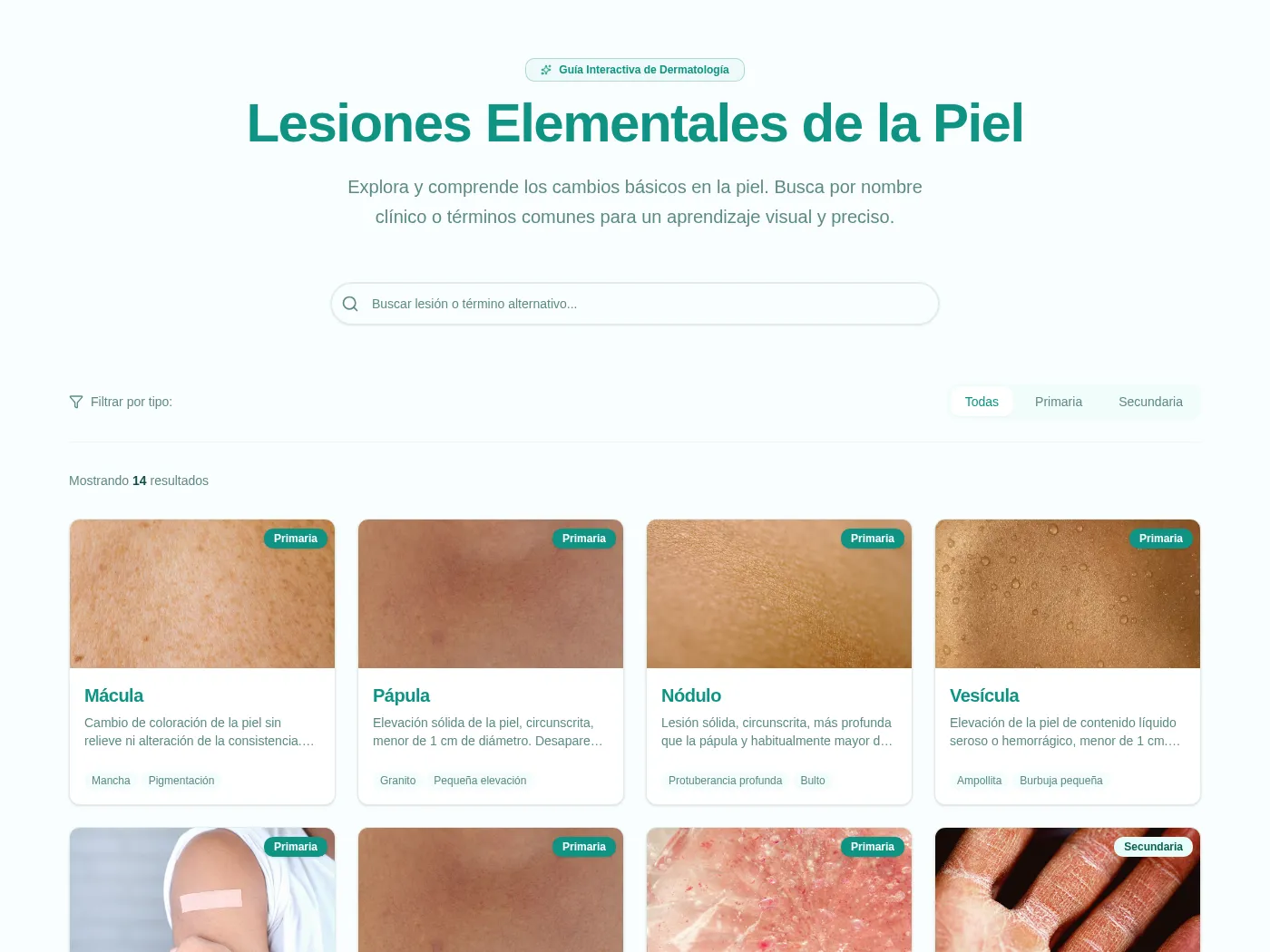 Lesiones Cutáneas Intro
