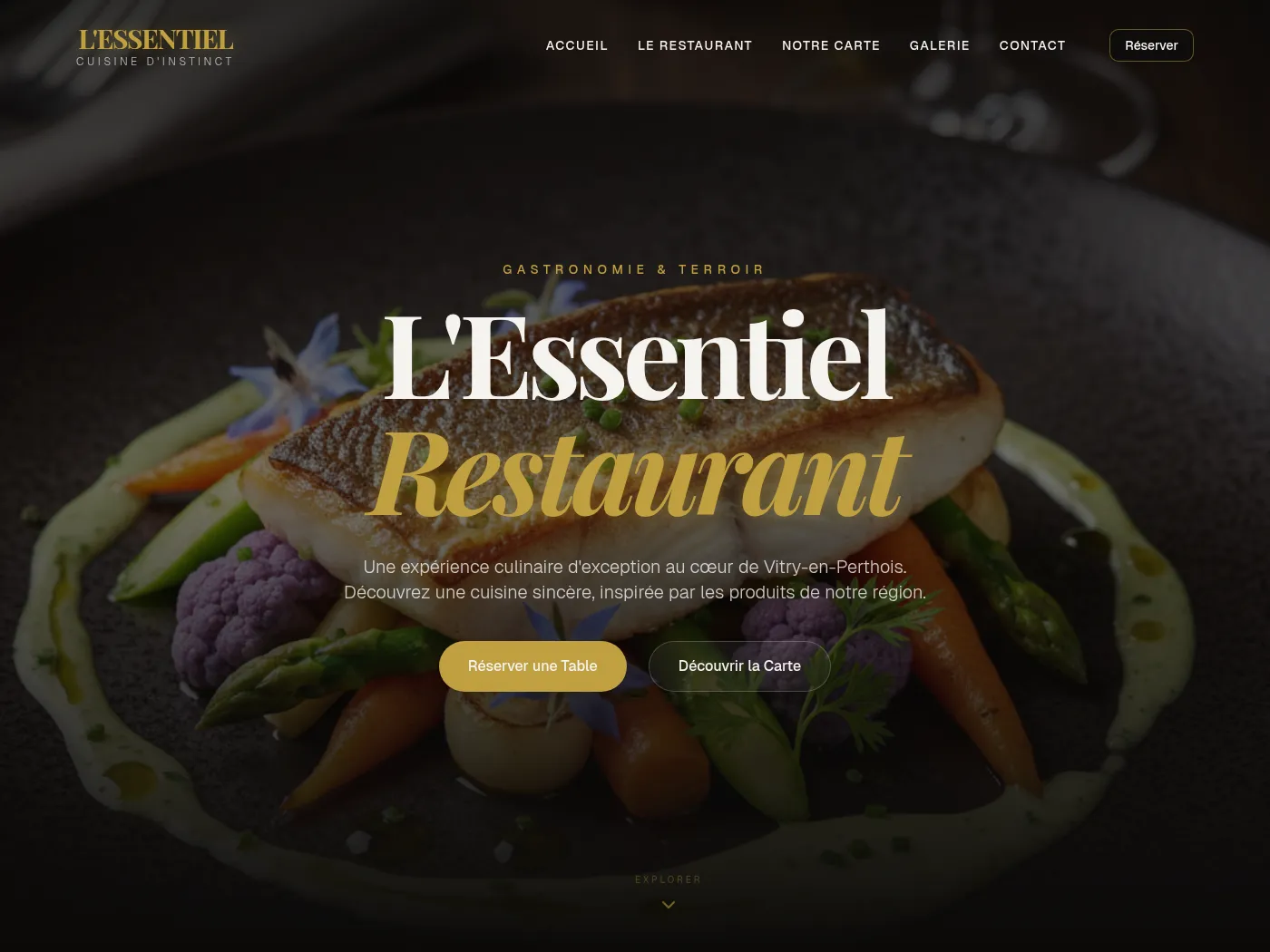 L'Essentiel Vitrine Site