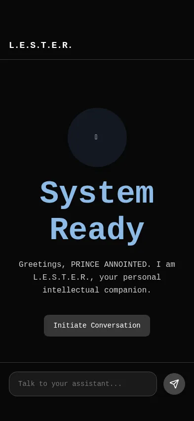 LESTER Voice Assistant