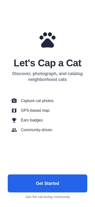 Let's Cap a Cat