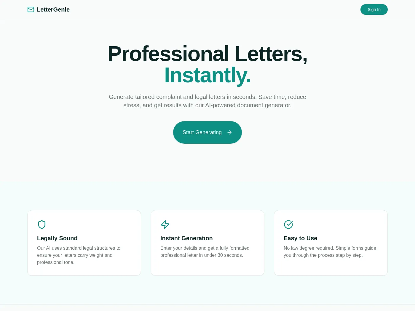 LetterGenie
