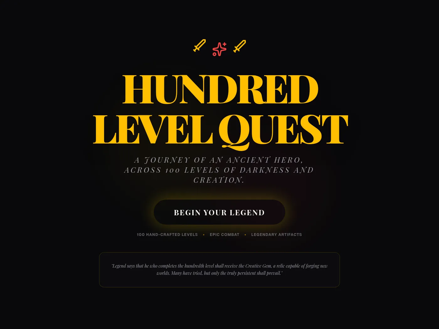 Hundred Level Quest