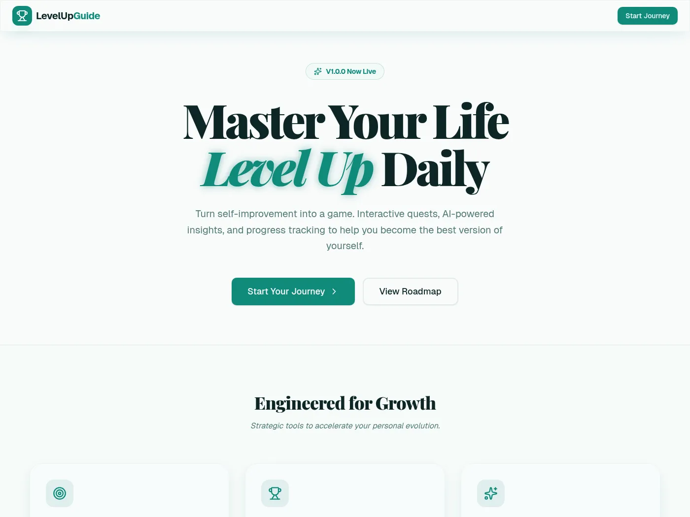 Level Up Guide