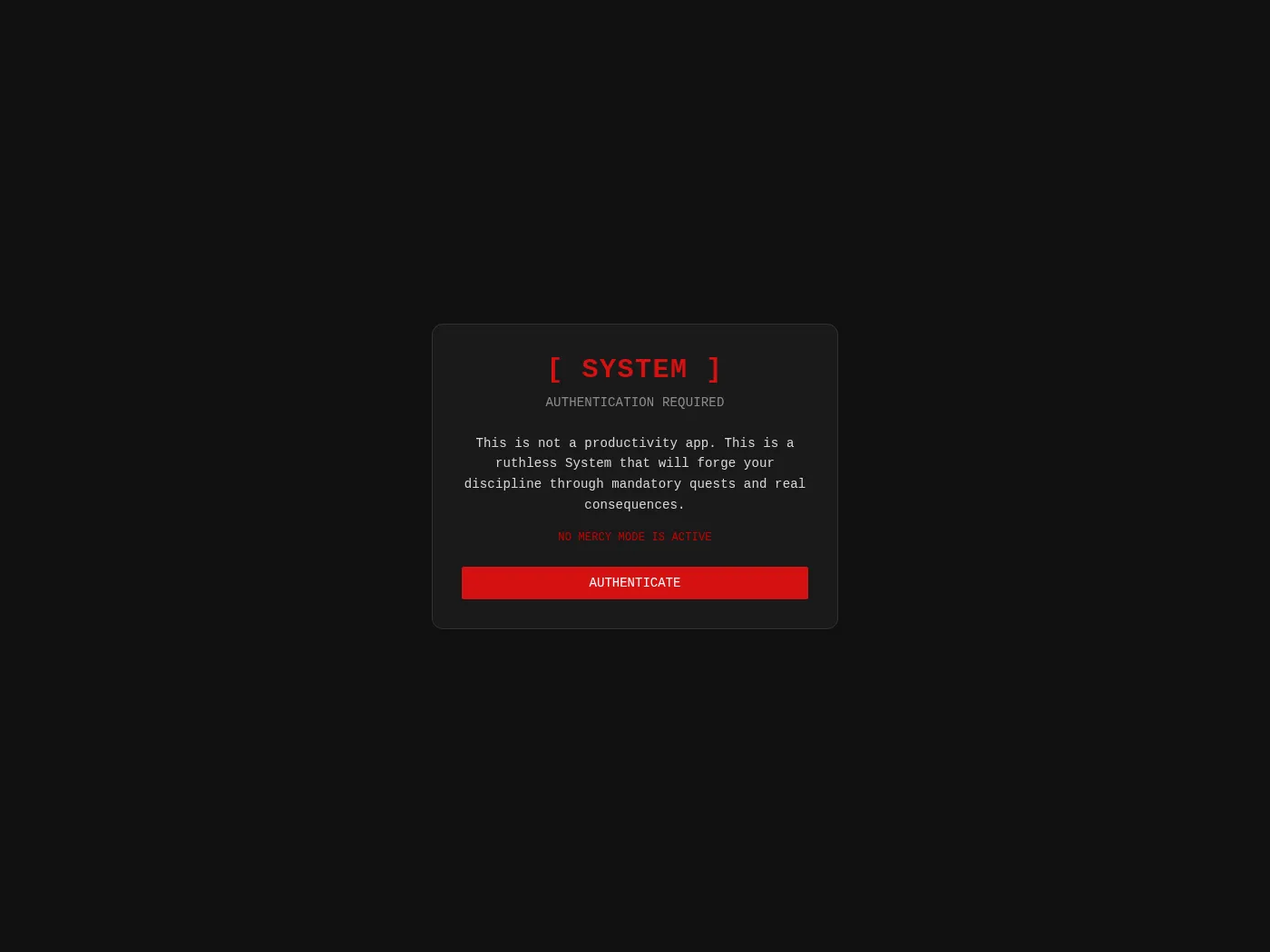 Level Up System